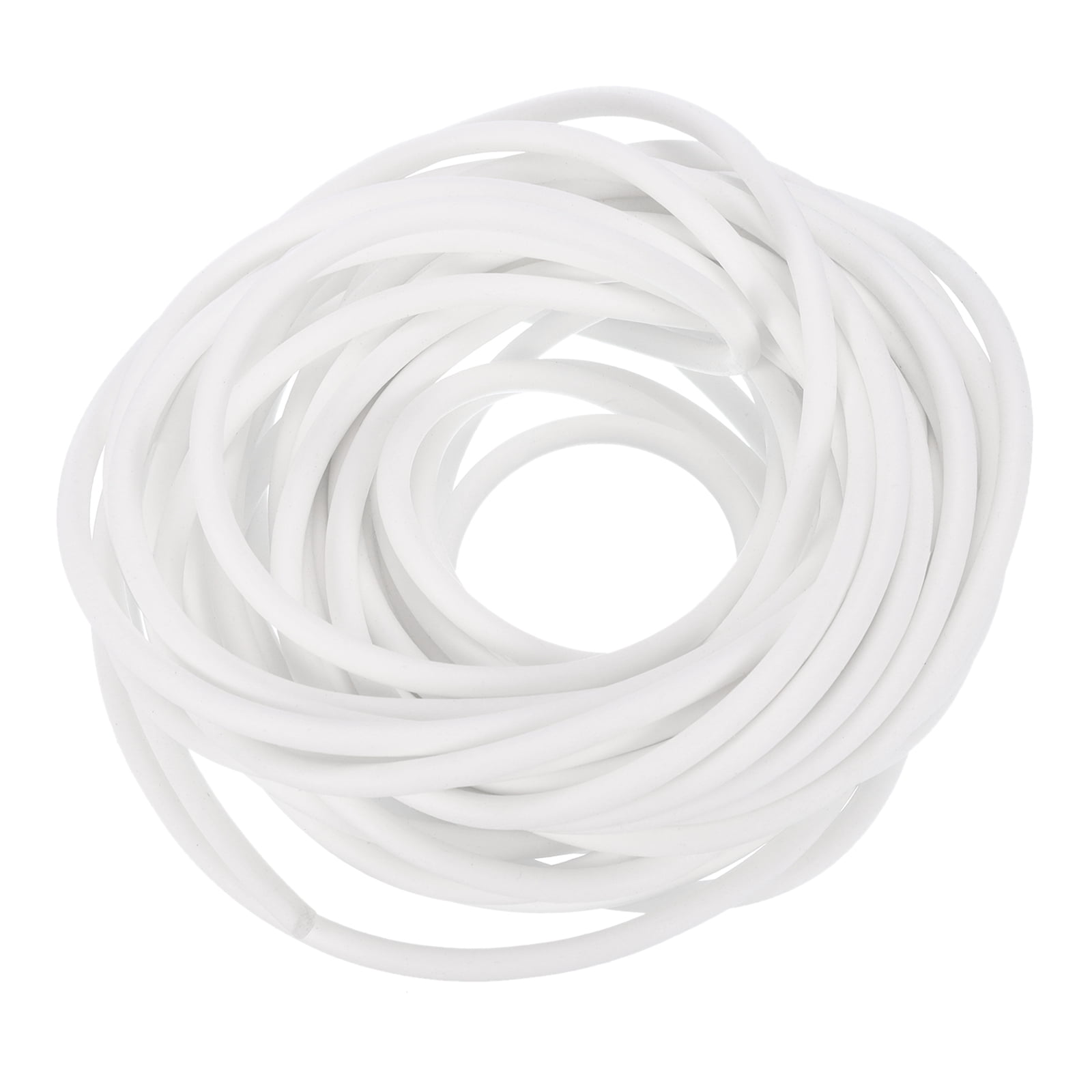 Uxcell Silicone Foam Seal Strip, 32.8Ft 0.18"Dia High Density Weather ...