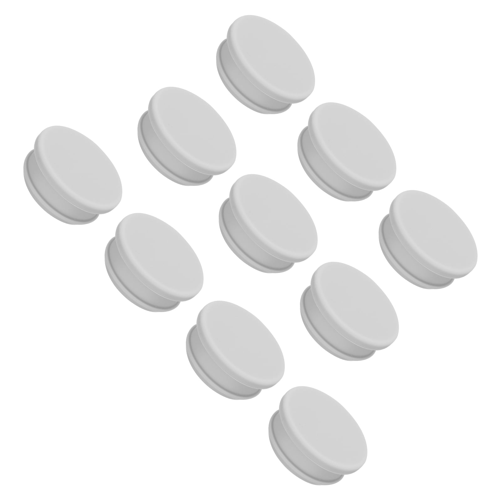 Uxcell Silicone Hole Plugs Flush Type Panel Round Hole Plugs 34.6mm ...