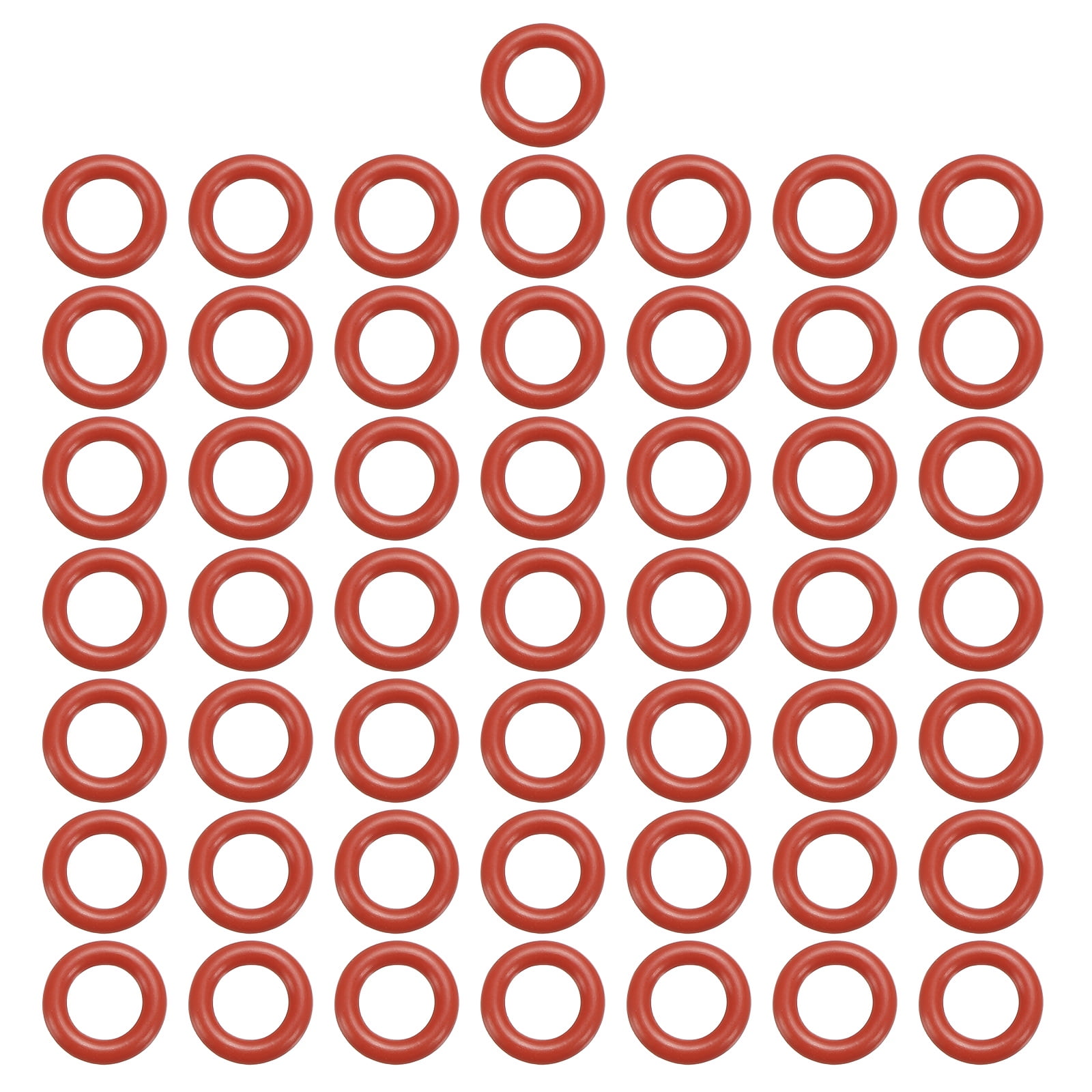 Uxcell Silicone O-Ring Metric VMQ Sealing Gasket Replacement O Rings ...