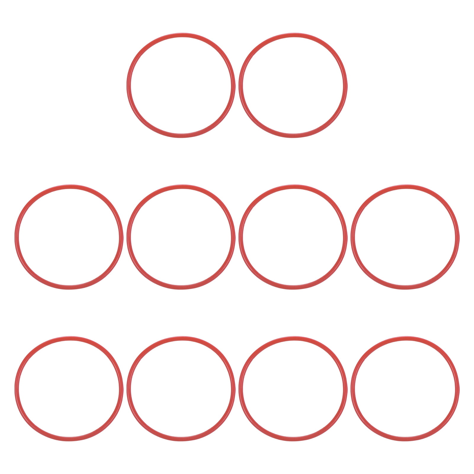 Uxcell Silicone O-Ring, Metric VMQ Sealing Gasket Replacement for ...