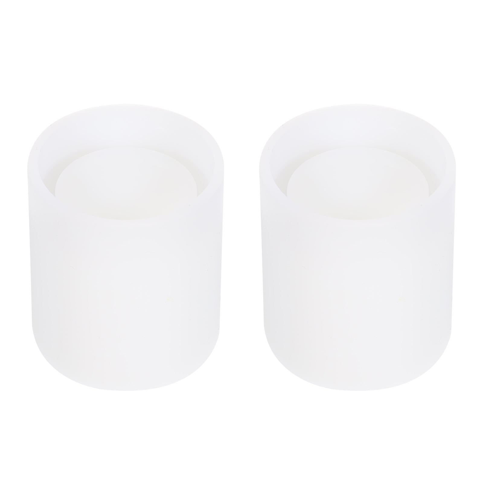 Uxcell Silicone Planter Mold, 2 Pack Cylinder DIY Planter Pot Mold Pen ...