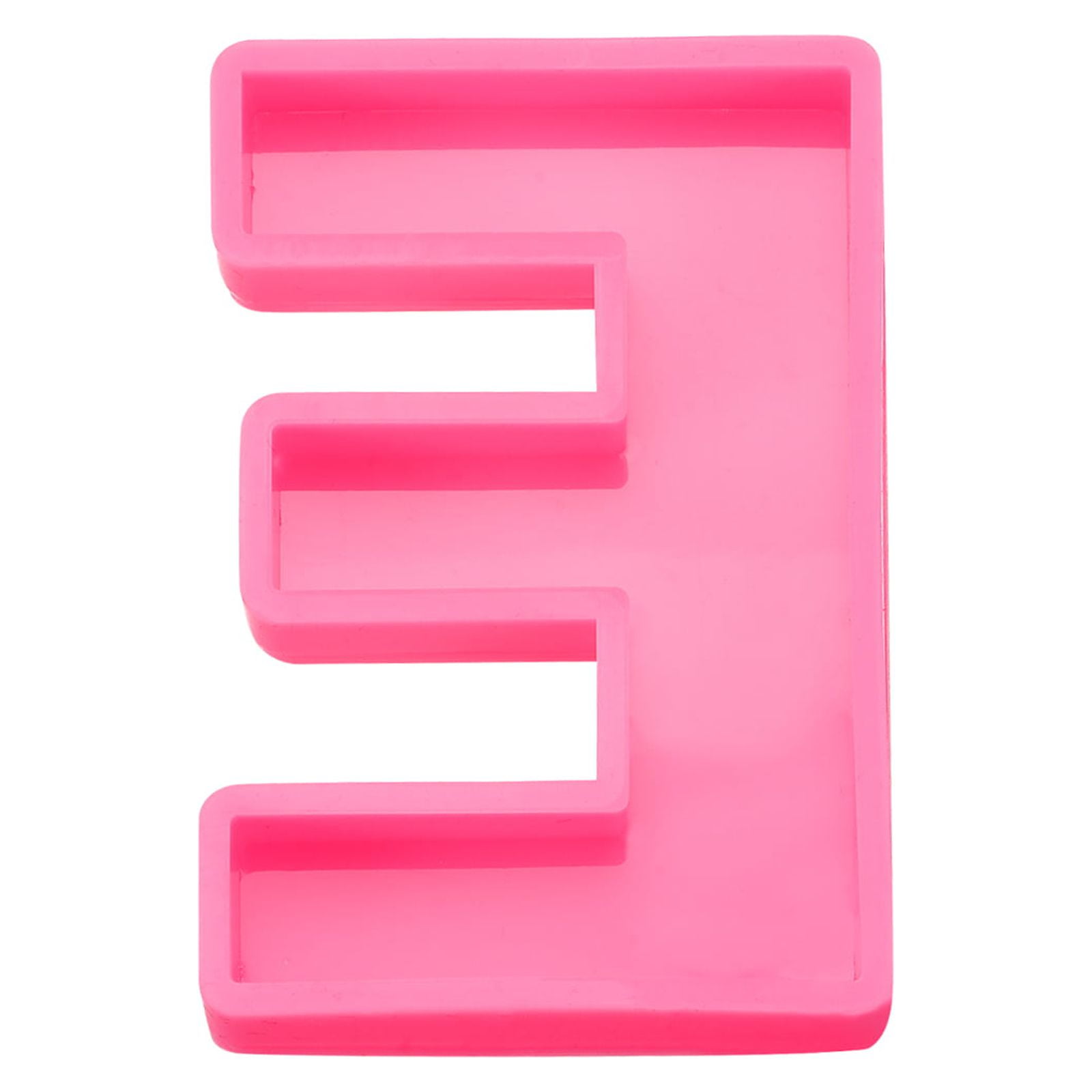 Uxcell Silicone Resin Letter Mold 3D Alphabet Letter Mold for Epoxy ...