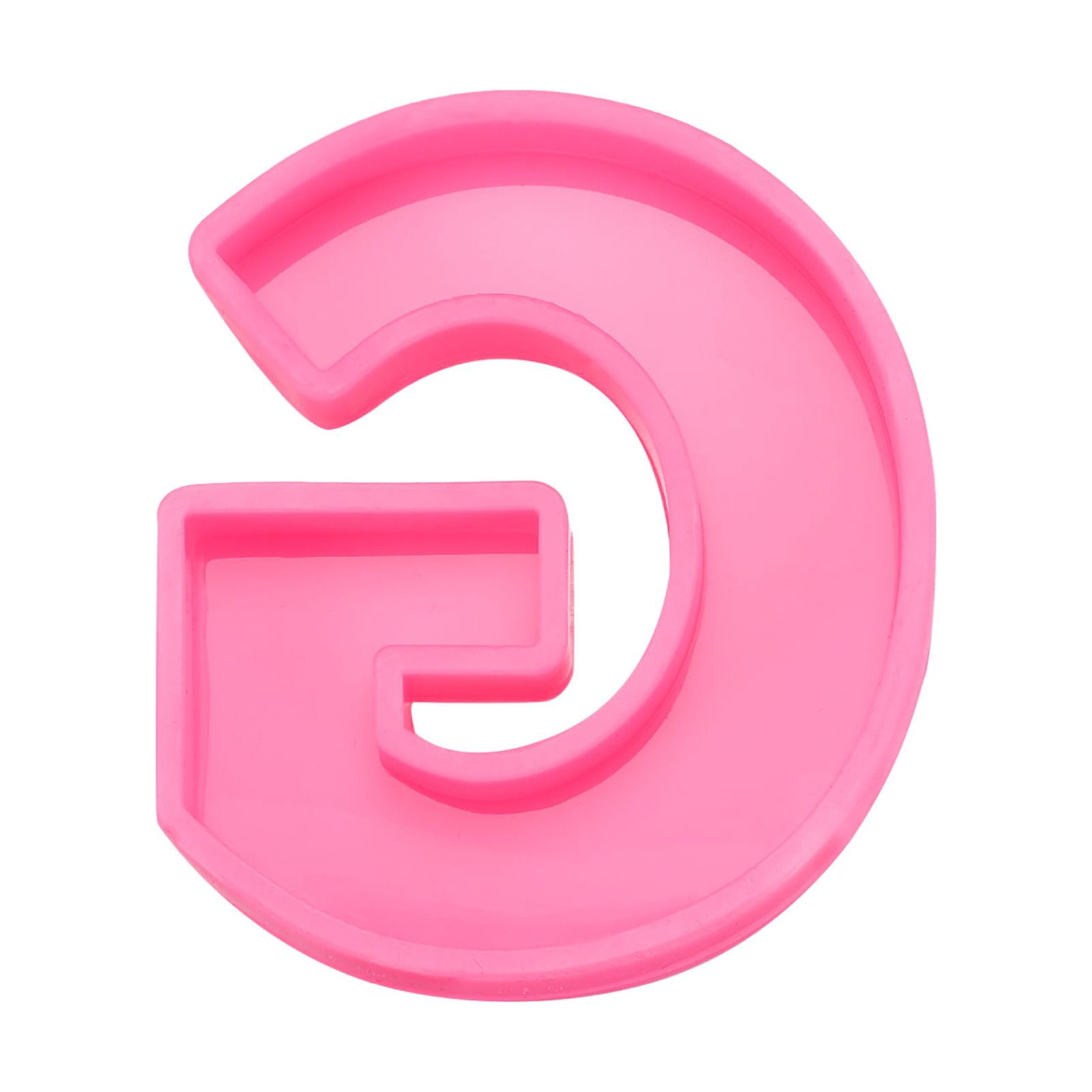 Uxcell Silicone Resin Letter Mold 3D Alphabet Letter Mold for Epoxy ...