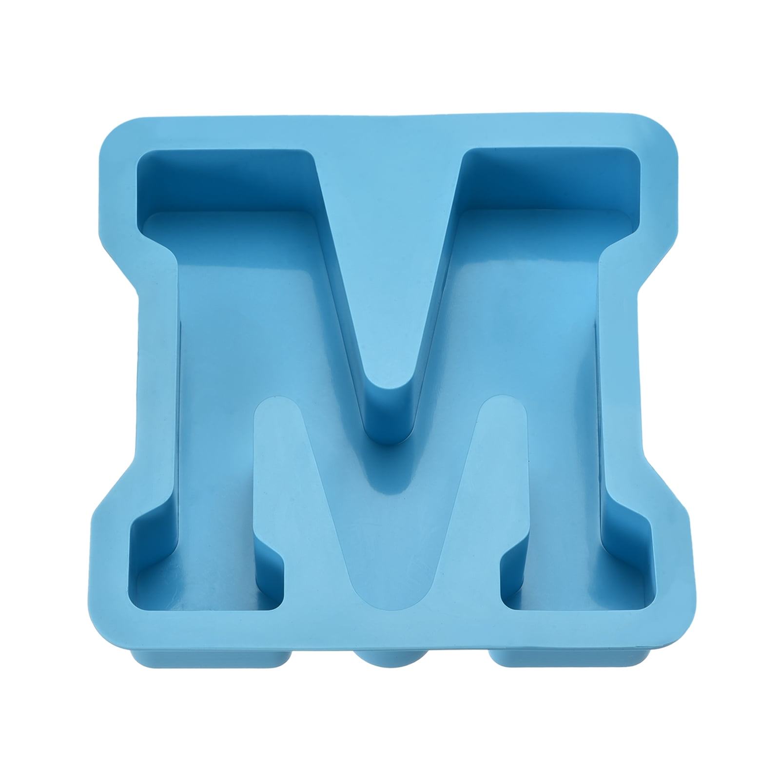 Uxcell Silicone Resin Letter Mold 3D Alphabet Letter Mold for Epoxy ...