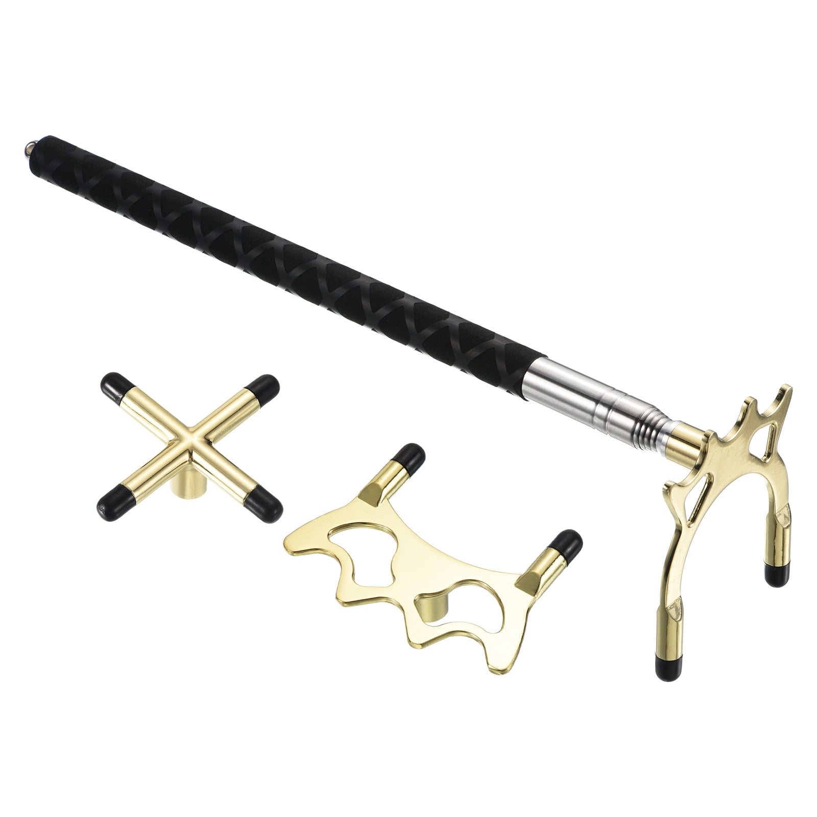 Uxcell Silicone Retractable Billiards Pool Cue Stick Bridge with 3 ...