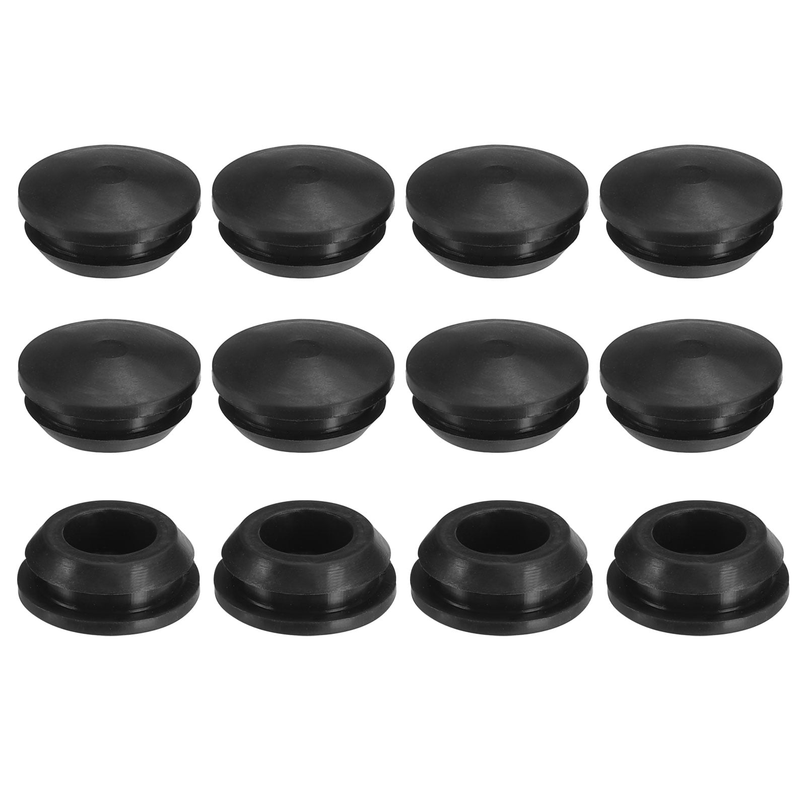 Uxcell Silicone Round Hole Plugs 13mm/0.51inch, Protective Cover Cap ...