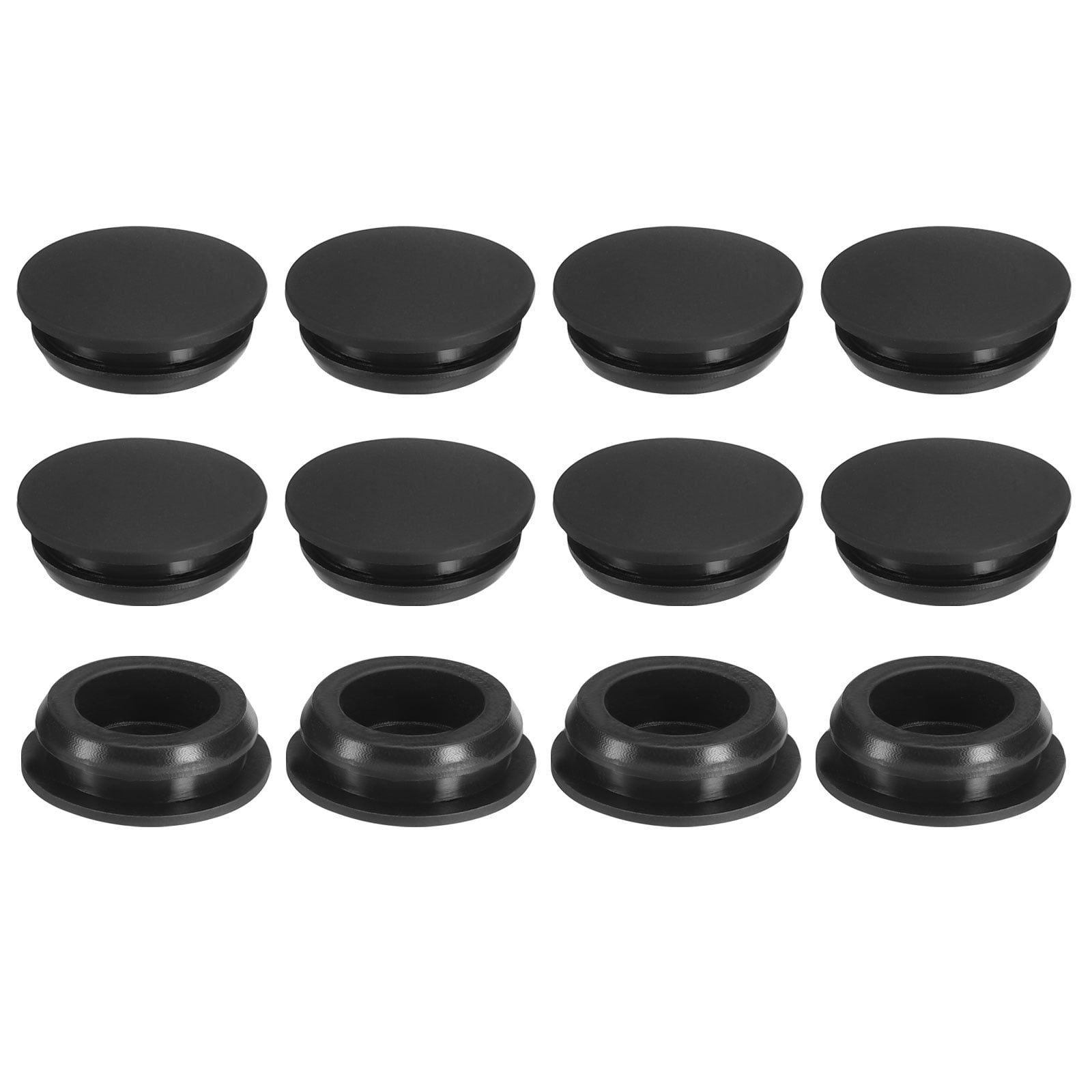Uxcell Silicone Round Hole Plugs 15mm/0.59inch, Protective Cover Cap ...