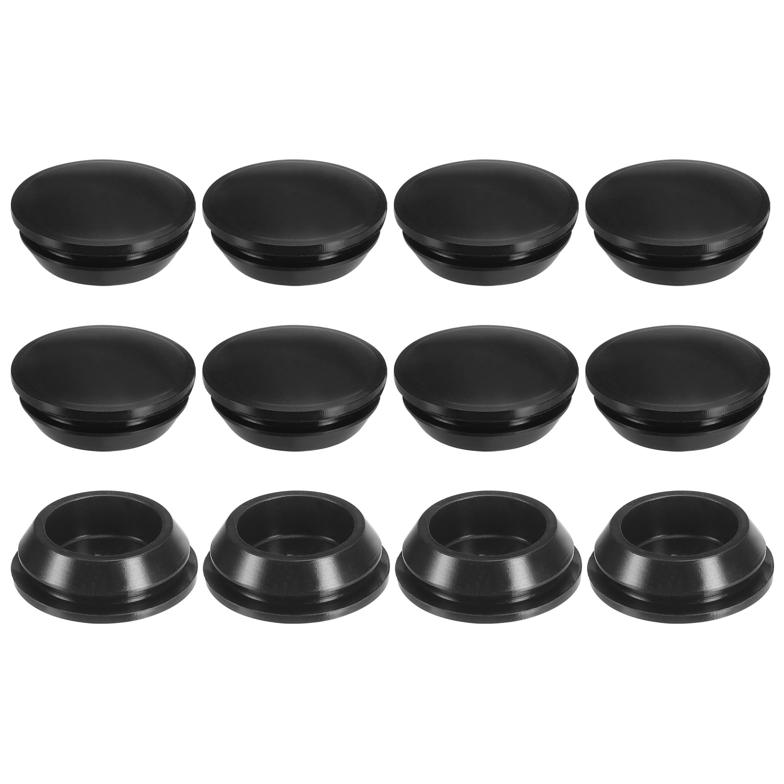Uxcell Silicone Round Hole Plugs 24mm/0.94inch, Protective Cover Cap ...