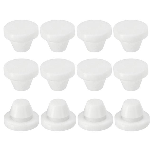 Uxcell Silicone Round Hole Plugs 8.5mm/0.33inch, Protective Cover Cap ...
