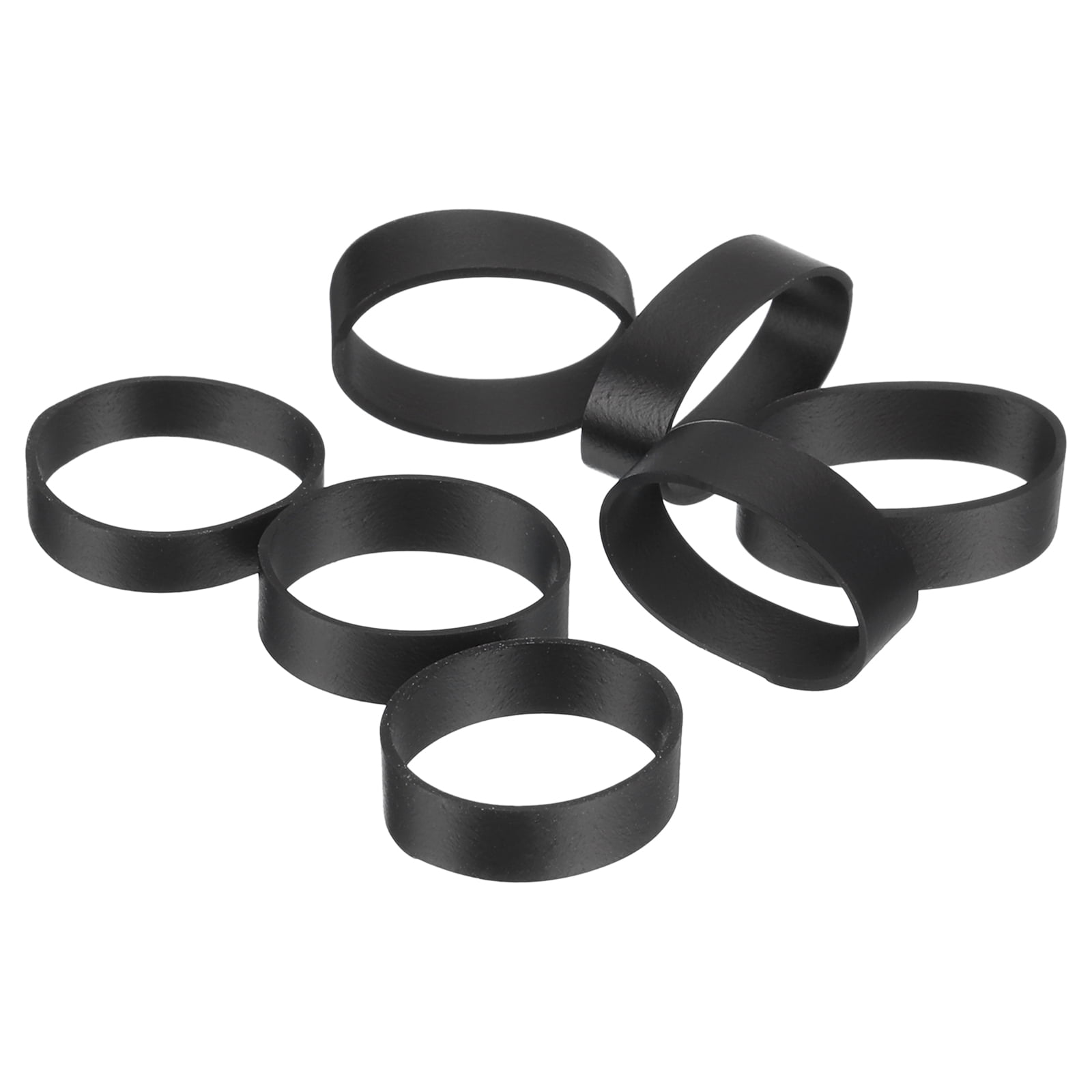 Uxcell Silicone Rubber Bands, 100Pcs 12x5mm Silicone Elastic Bands ...