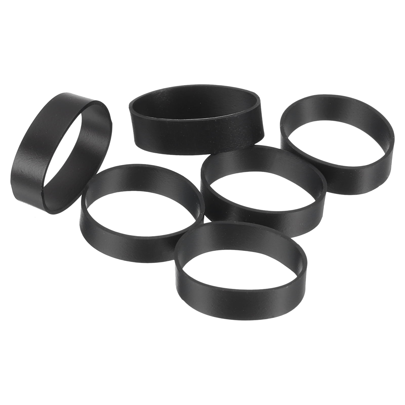 Uxcell Silicone Rubber Bands, 100Pcs 15x5mm Silicone Elastic Bands ...
