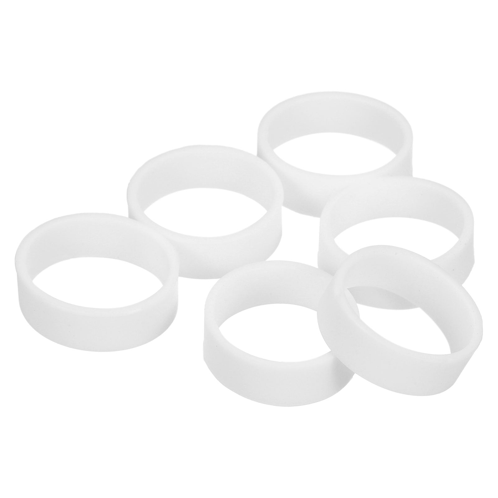 Uxcell Silicone Rubber Bands, 10Pack 20x7mm Silicone Elastic Bands ...