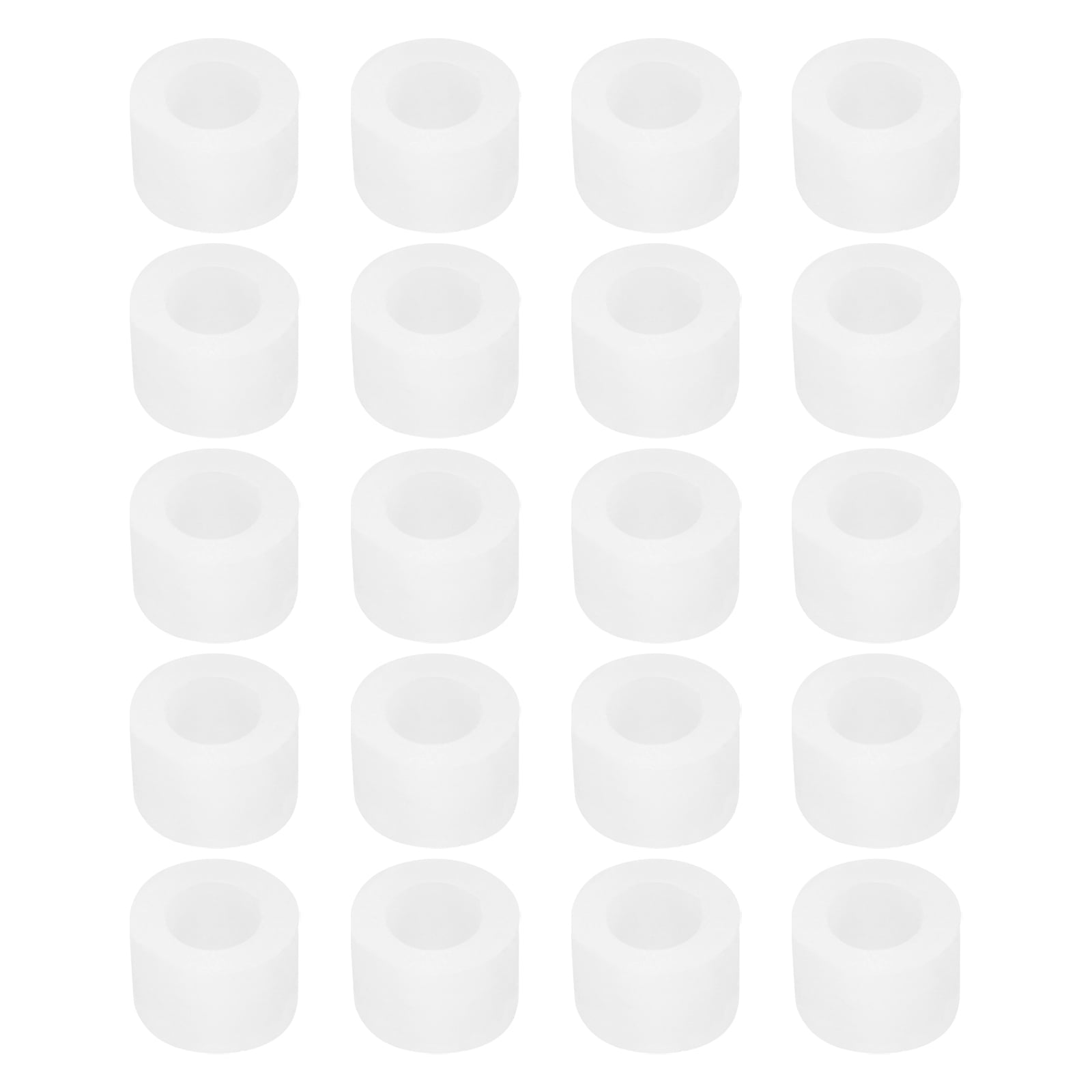 Uxcell Silicone Rubber Flat Washer, 0.59" OD x 0.31" ID x 0.39 ...