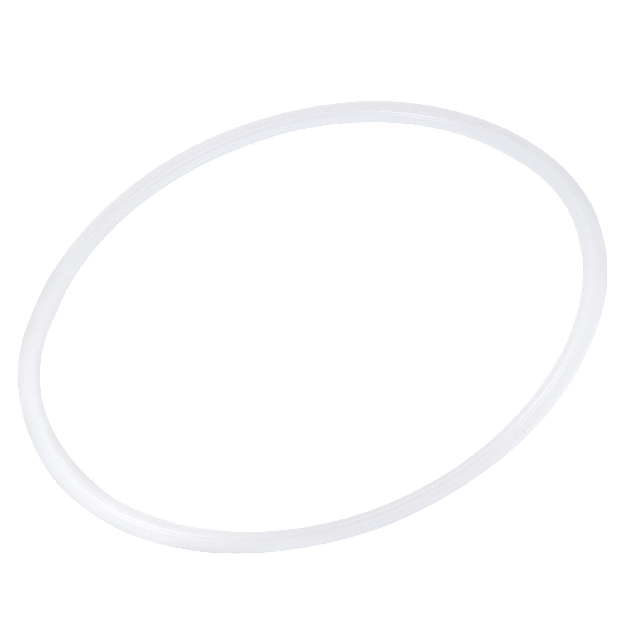 Uxcell Silicone Rubber Gasket Flange O-Ring for 8 inch Clamp White ...