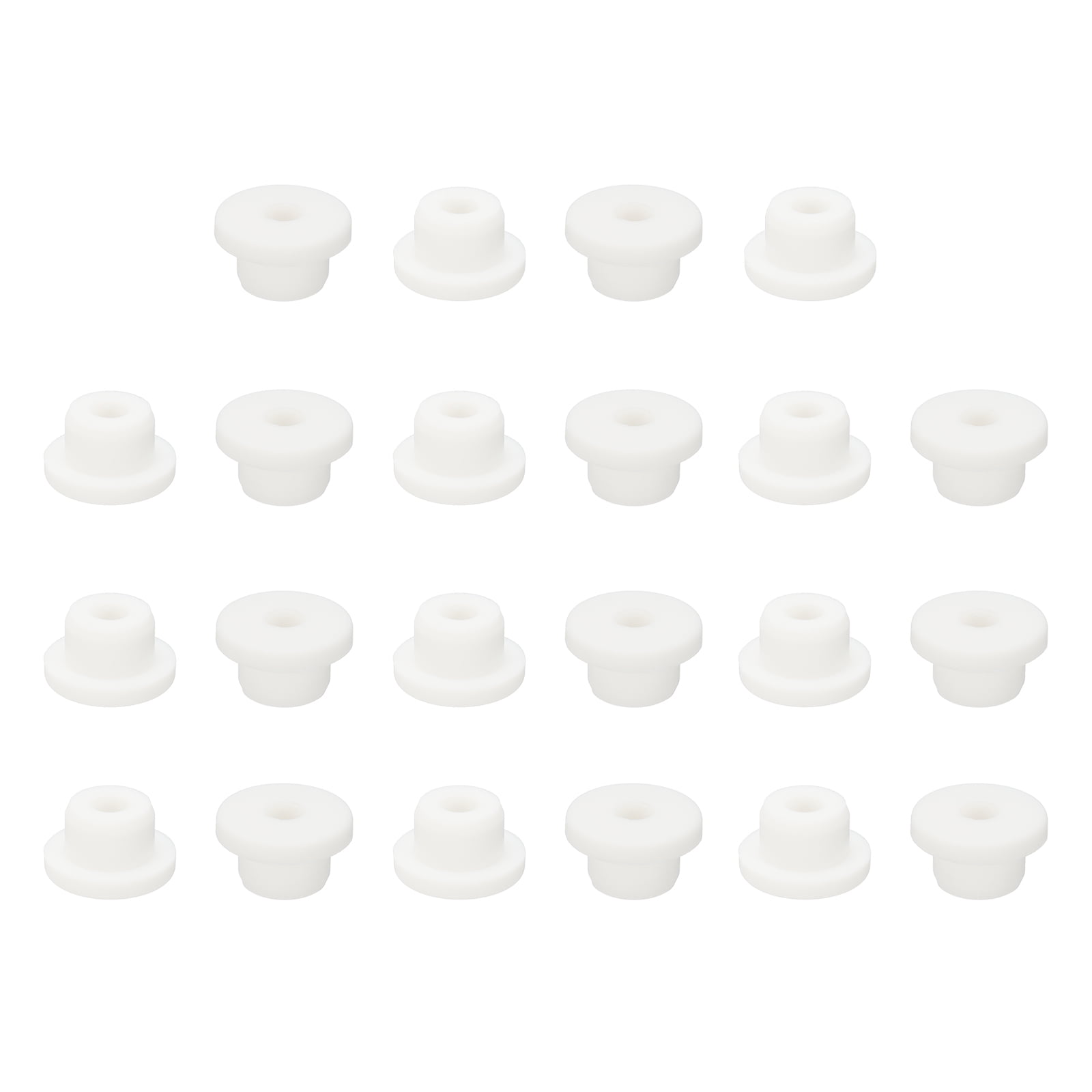 Uxcell Silicone Rubber Grommets, 22 Pcs 11/16"(17mm) Drill Hole, 5/16 ...
