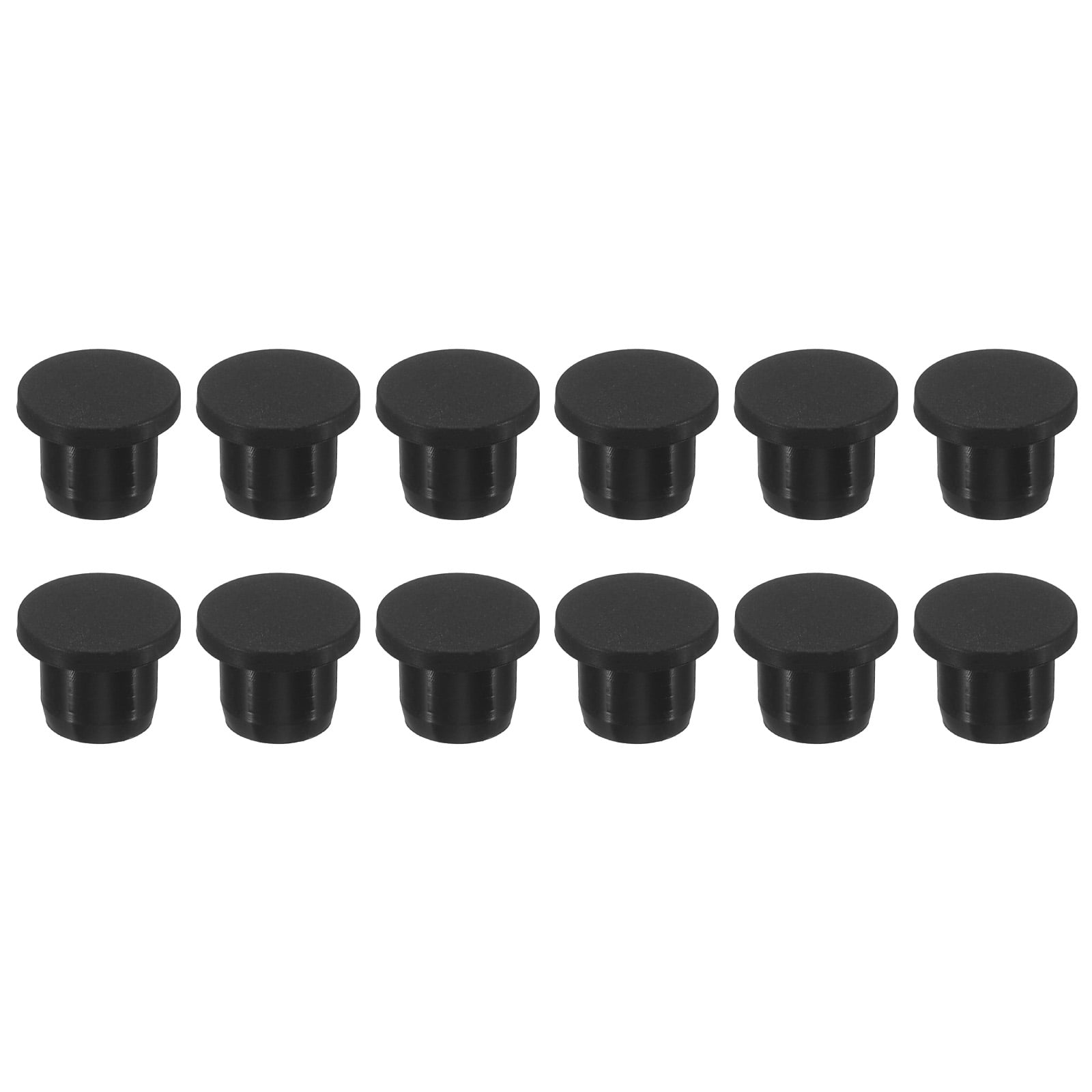 Uxcell Silicone Rubber Hole Plug 12mm Diameter Soft Flexible Stopper ...