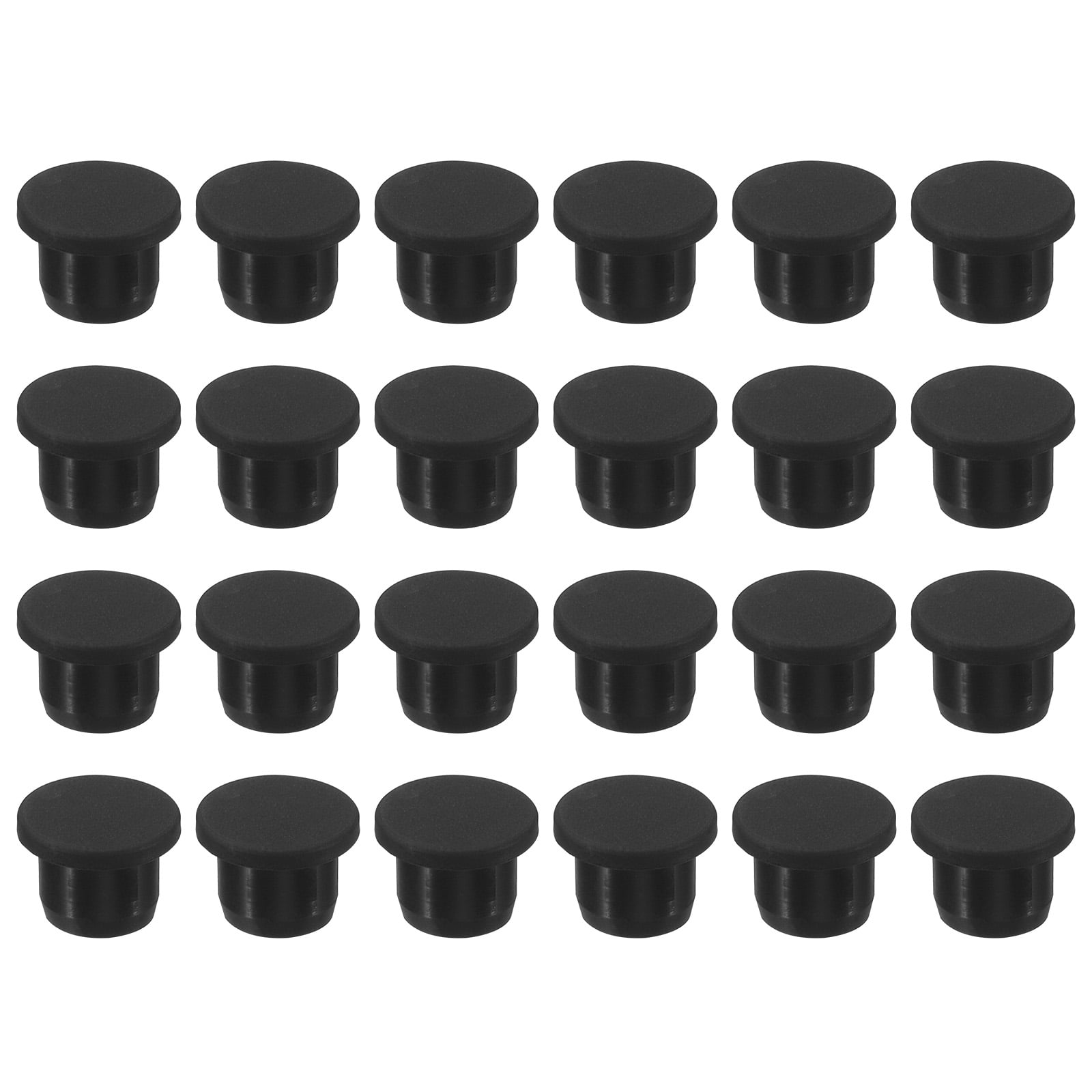 Uxcell Silicone Rubber Hole Plug 13mm Diameter Soft Flexible Stopper ...