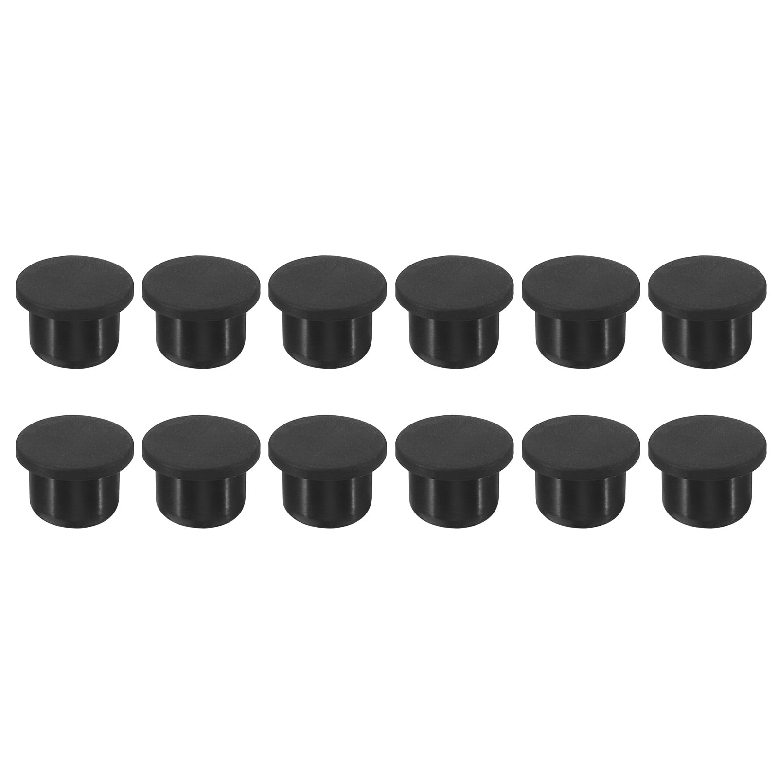 Uxcell Silicone Rubber Hole Plug 14mm Diameter Soft Flexible Stopper ...