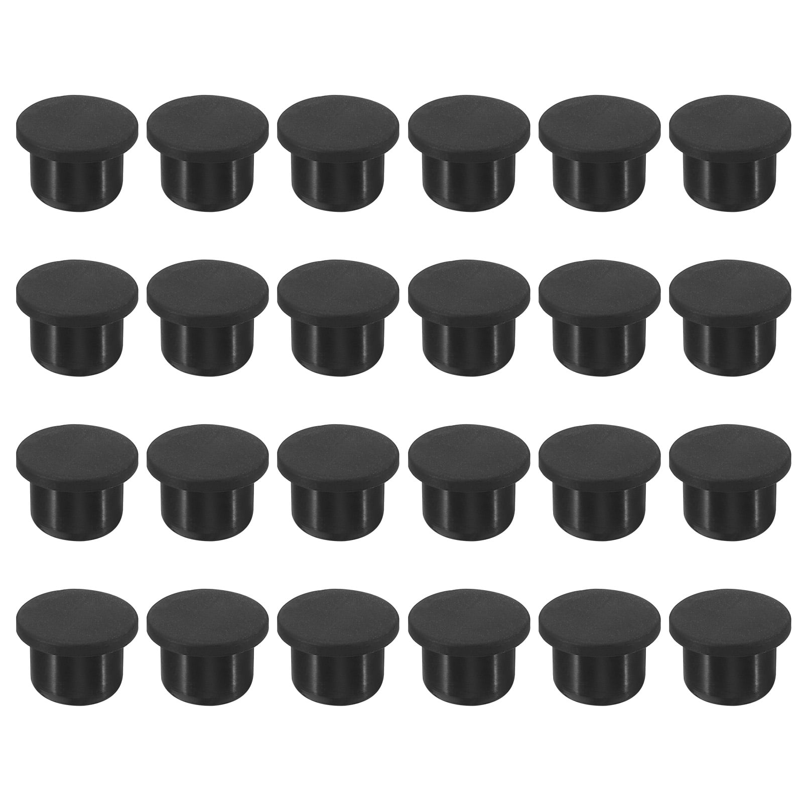 Uxcell Silicone Rubber Hole Plug 14mm Diameter Soft Flexible Stopper ...