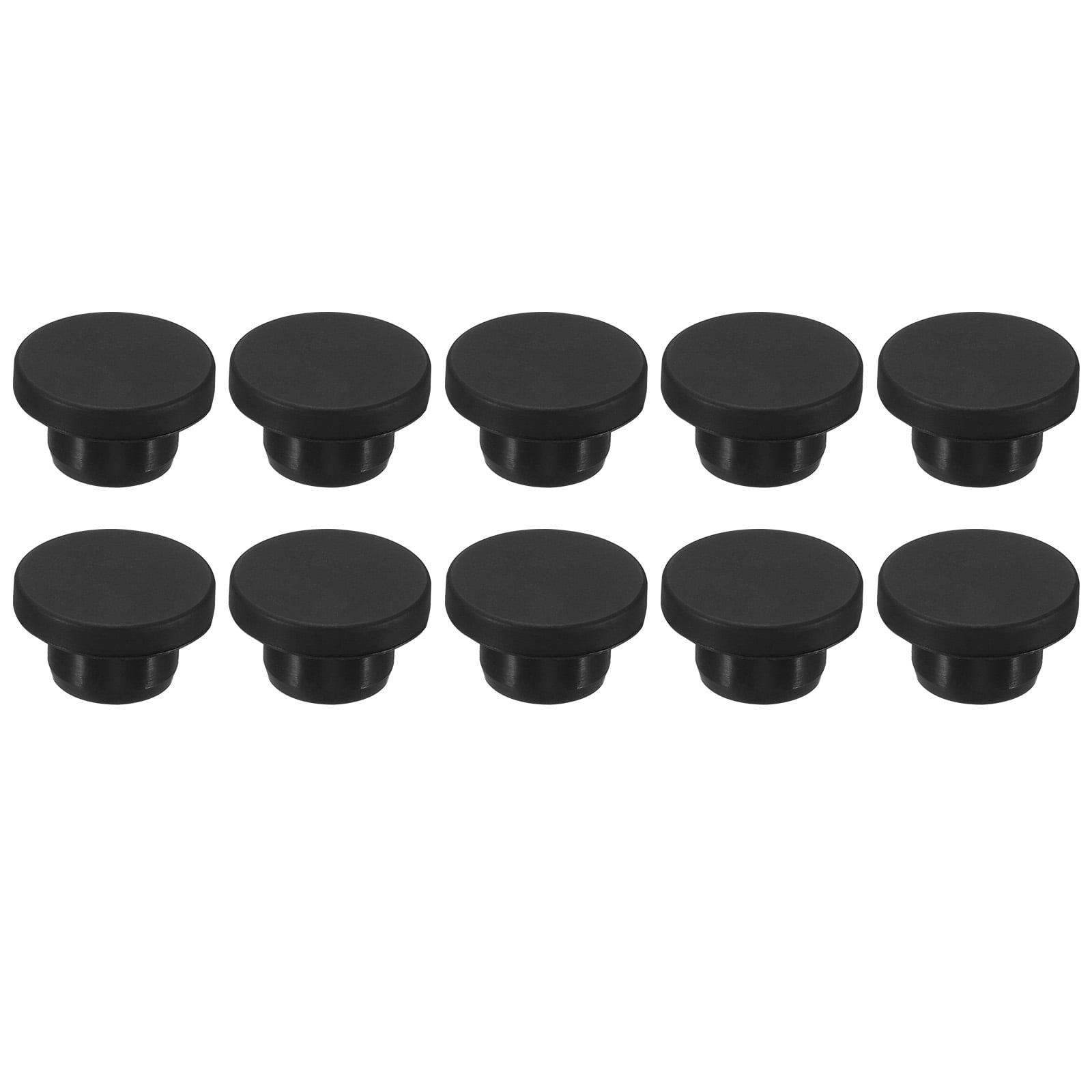 Uxcell Silicone Rubber Hole Plug 16mm Diameter Soft Flexible Stopper ...