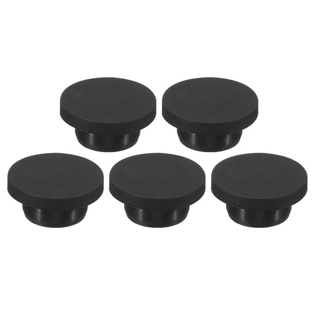 Uxcell Silicone Rubber Hole Plug 23mm Diameter Soft Flexible Stopper ...