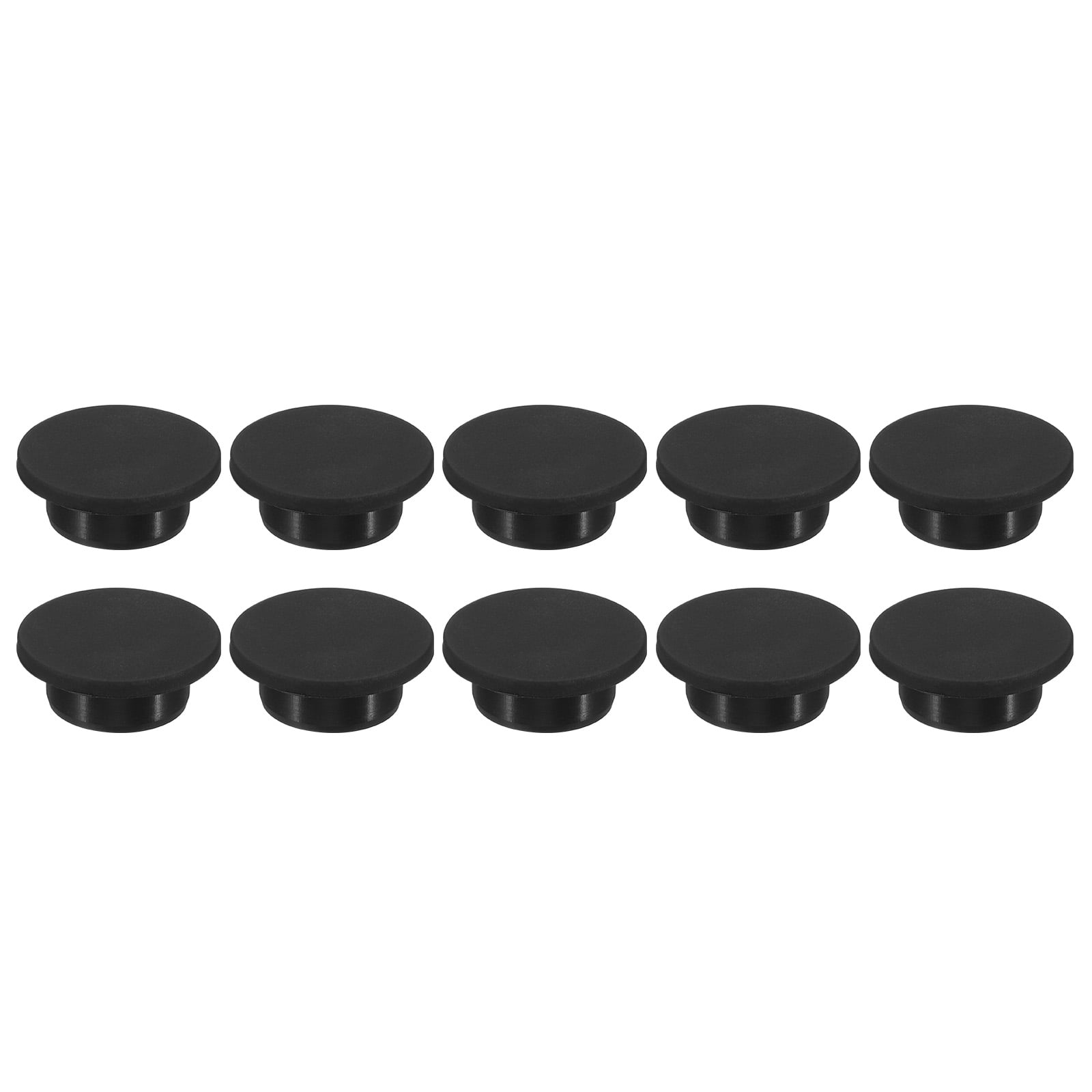 Uxcell Silicone Rubber Hole Plug 25.2mm Diameter Soft Flexible Stopper ...