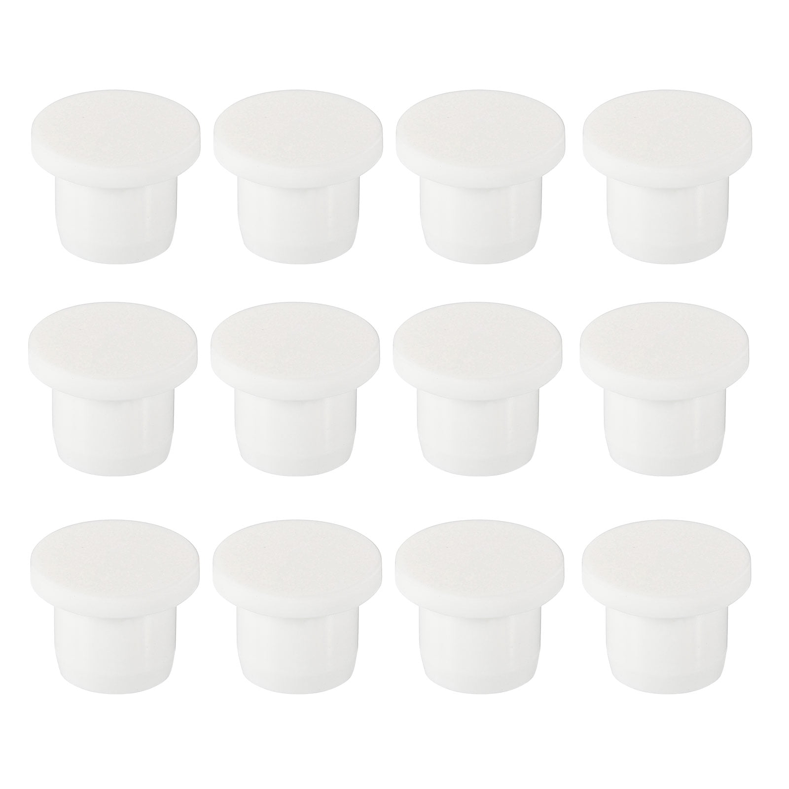 Uxcell Silicone Rubber Hole Plug Soft Flexible Stopper for 11-12mm Hole ...