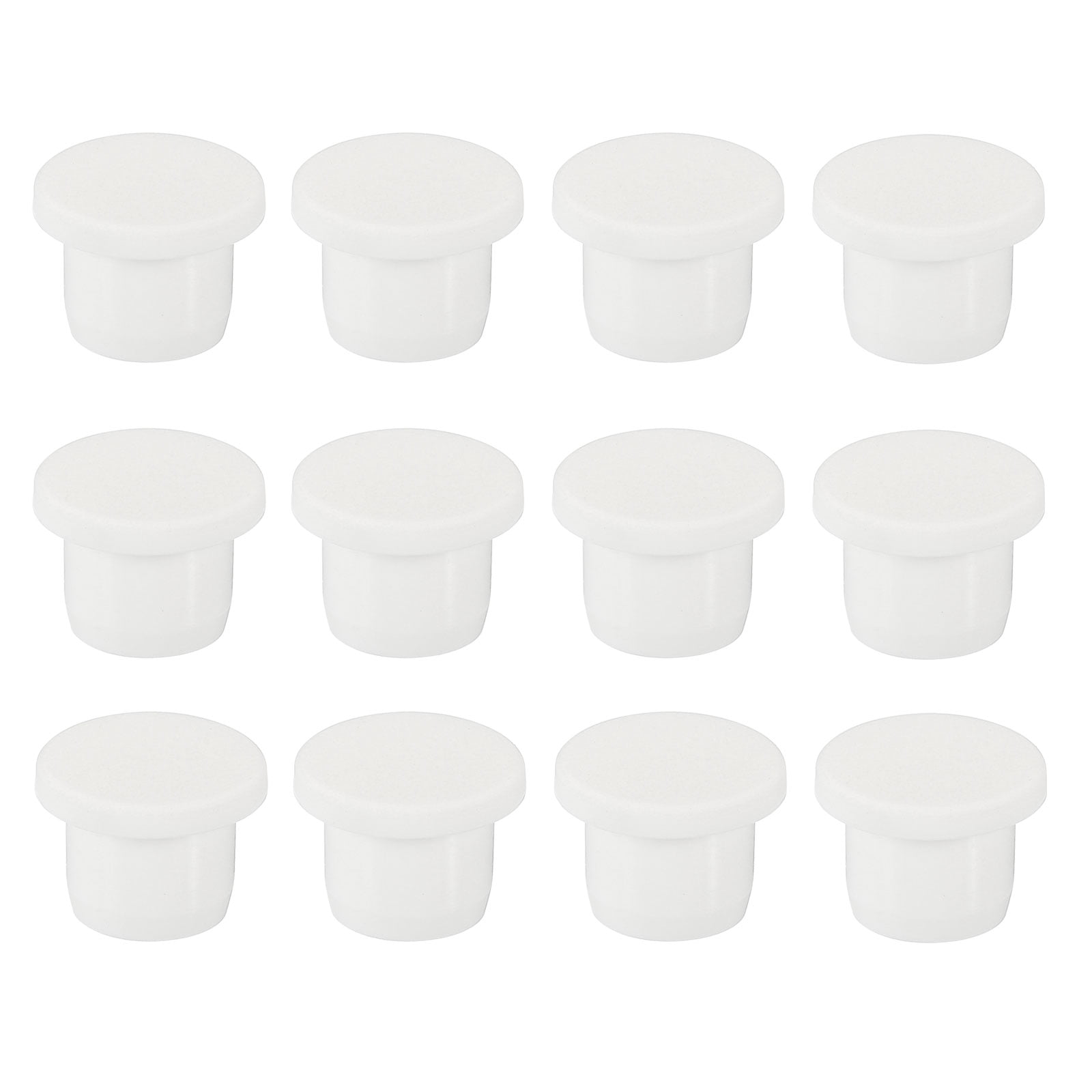 Uxcell Silicone Rubber Hole Plug Soft Flexible Stopper for 12-13mm Hole ...