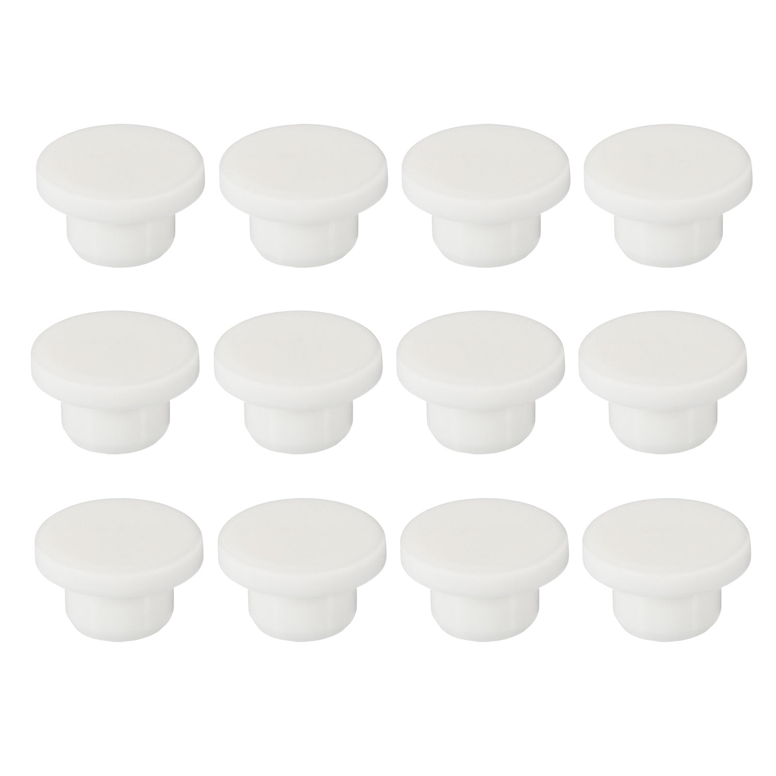 Uxcell Silicone Rubber Hole Plug Soft Flexible Stopper for 14-15mm Hole ...