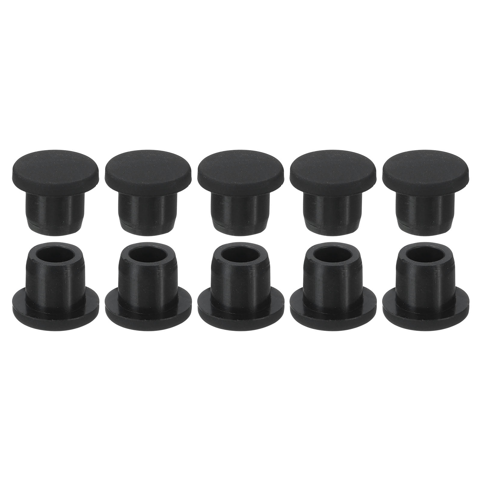 Uxcell Silicone Rubber Hole Plug Soft Flexible Stopper for 9-10mm Hole ...