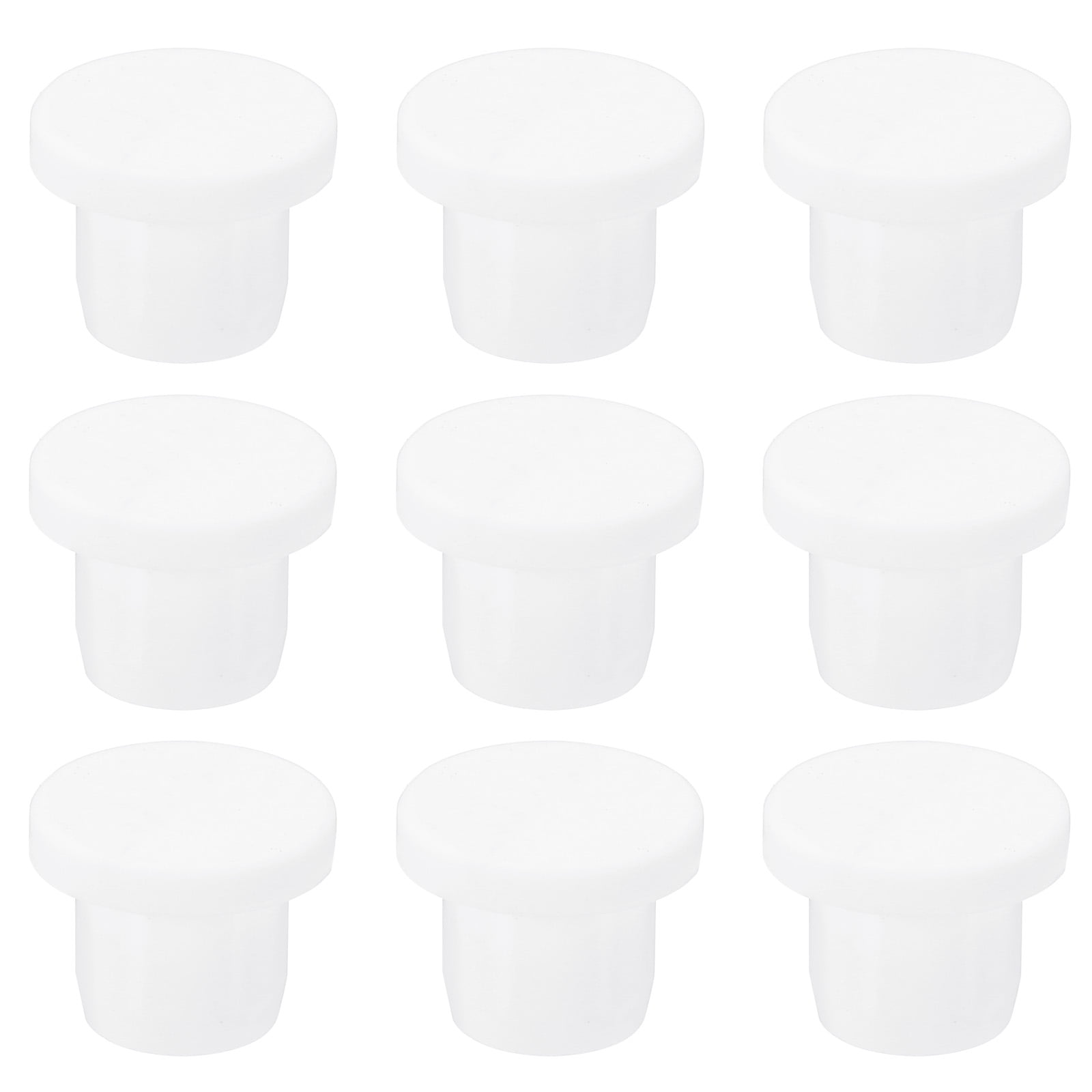 Uxcell Silicone Rubber Hole Plug Soft Flexible Stopper for 9-10mm Hole ...