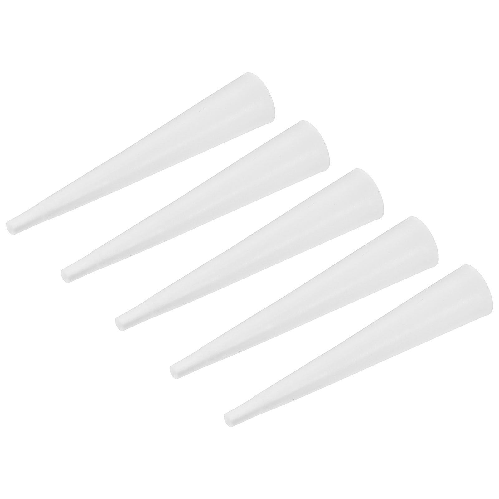 Uxcell Silicone Rubber Tapered Plug 1.5mm to 5.5mm Solid White for ...
