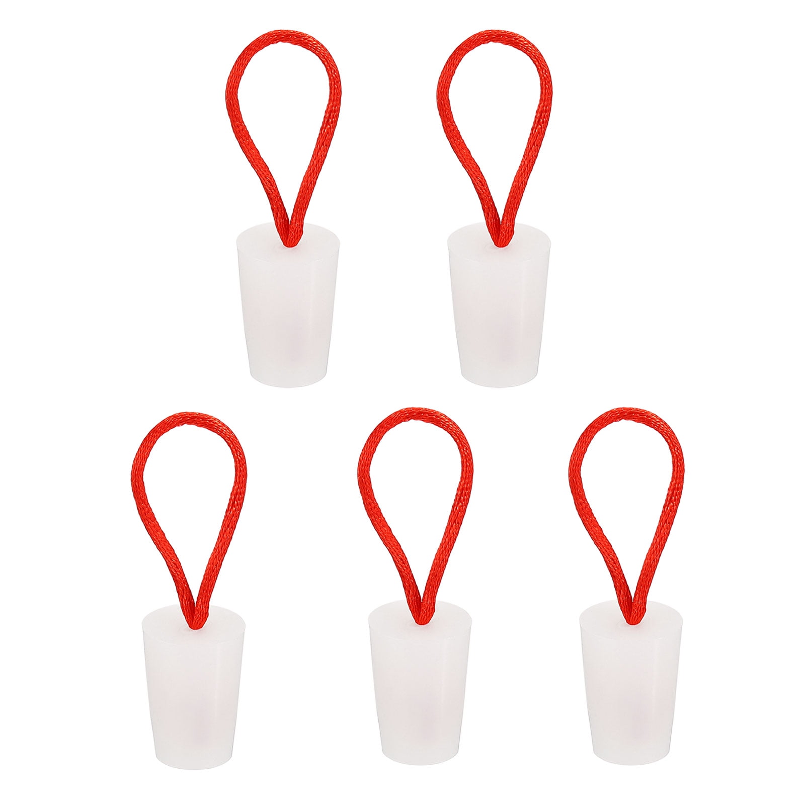 Uxcell Silicone Rubber Tapered Plug 13mm to 17mm Solid Bungs Stopper ...