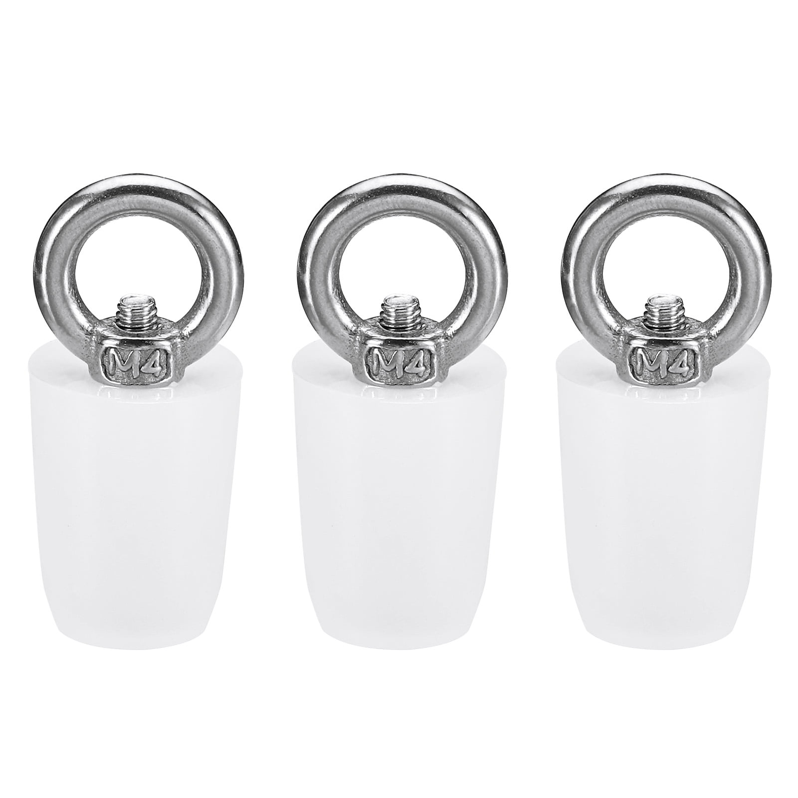 Uxcell Silicone Rubber Tapered Plug 14 to 19mm Solid Bathtub Bungs ...
