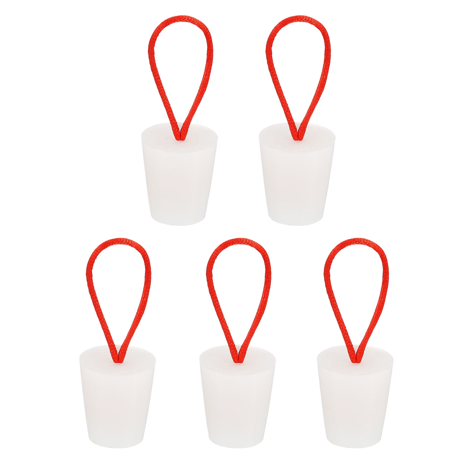 Uxcell Silicone Rubber Tapered Plug 17mm to 23mm Solid Bungs Stopper ...