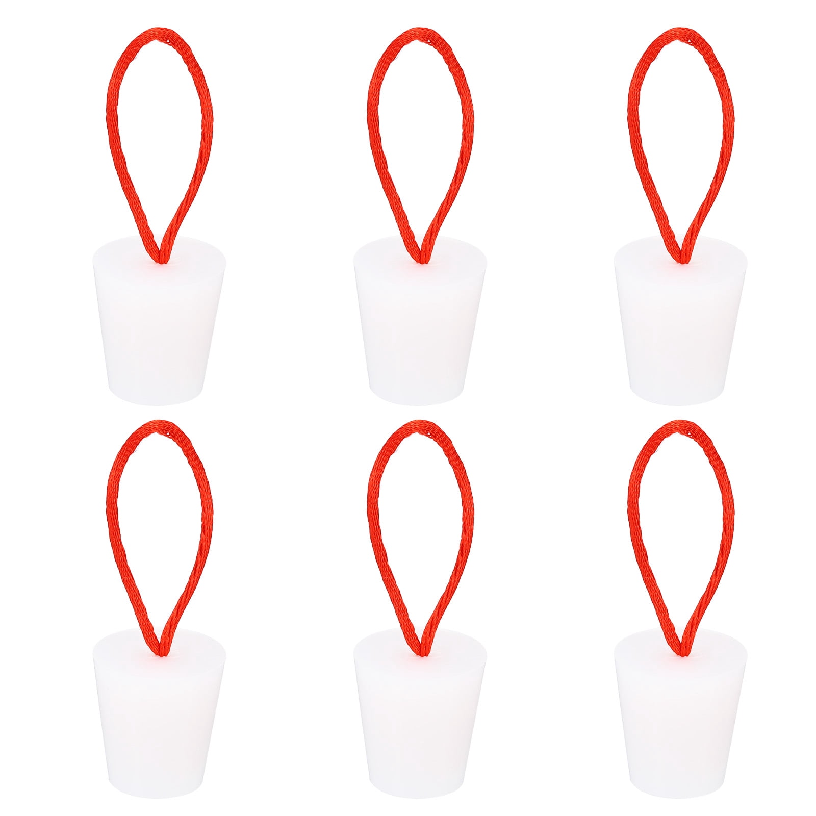 Uxcell Silicone Rubber Tapered Plug 18 to 25mm Solid Bathtub Bungs ...