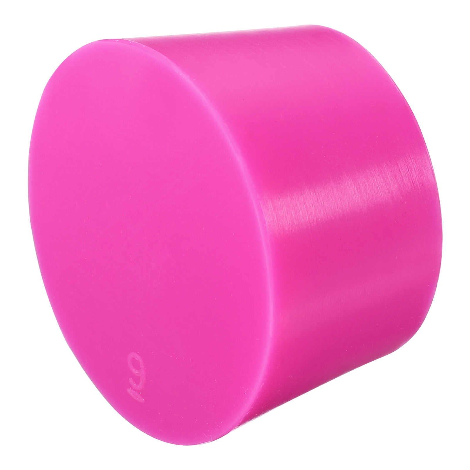 Uxcell Silicone Rubber Tapered Plug 37mm to 45mm Solid Pink for Powder ...