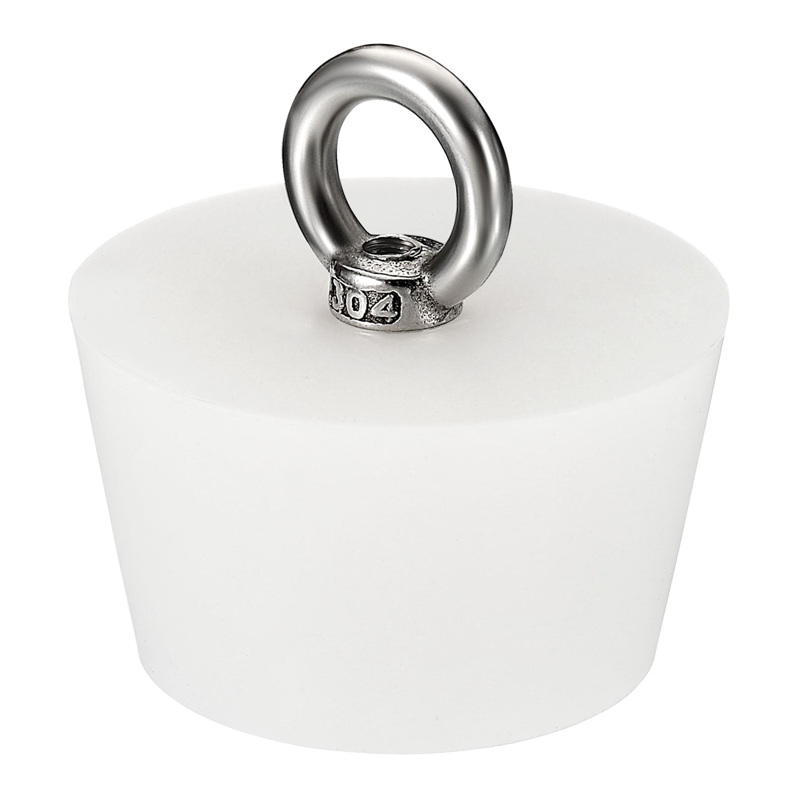 Uxcell Silicone Rubber Tapered Plug 44mm to 55mm Solid Bungs Stopper ...