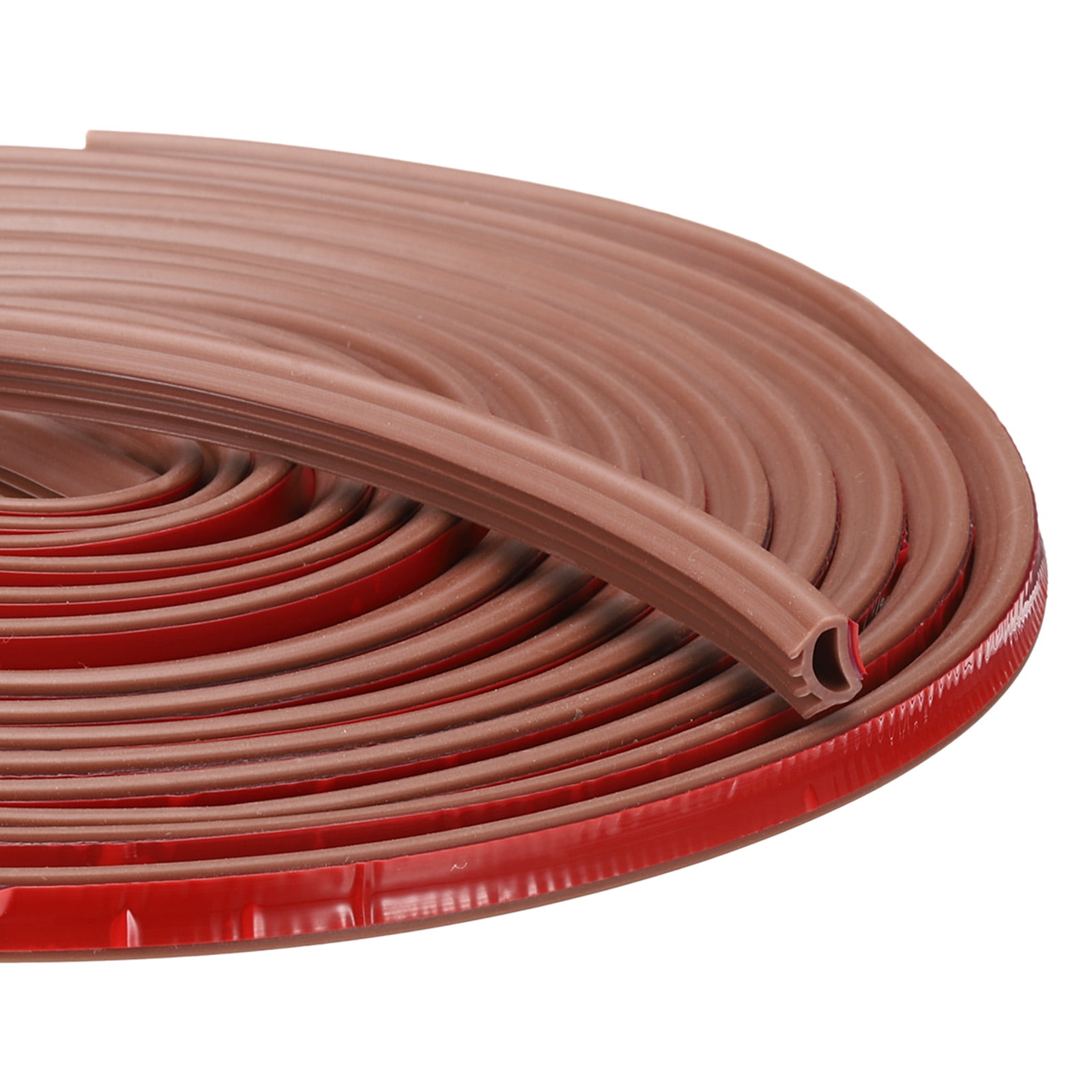 Uxcell Silicone Rubber Weather Stripping Door Seal, Self-Adhesive Doors ...