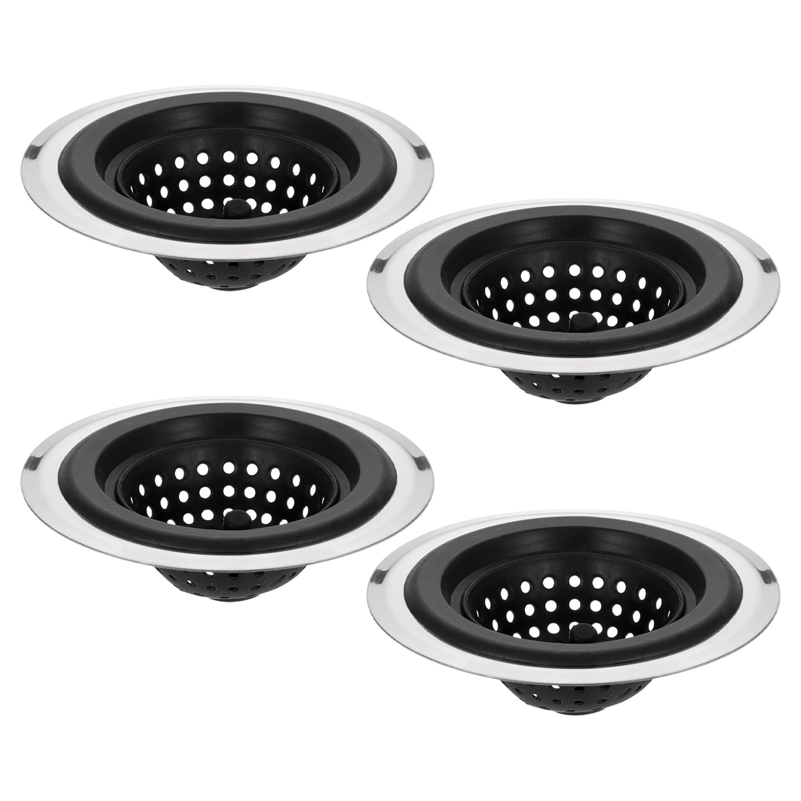 Uxcell Silicone Sink Strainer, 4Pack Kitchen Sink Drain Strainer ...
