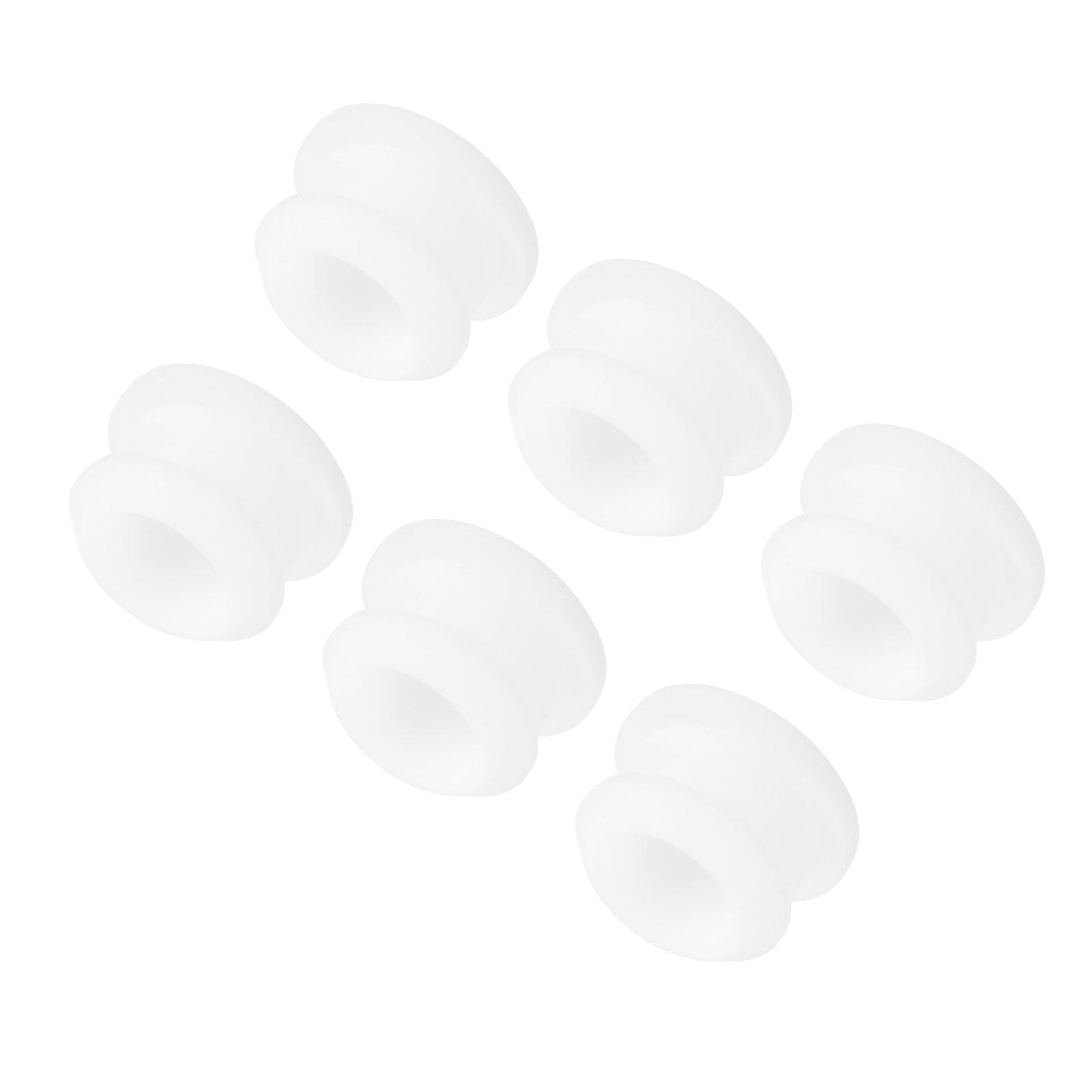 Uxcell Silicone Snap in Locking Hole Plugs Seal Cover Panel Round 15mm ...
