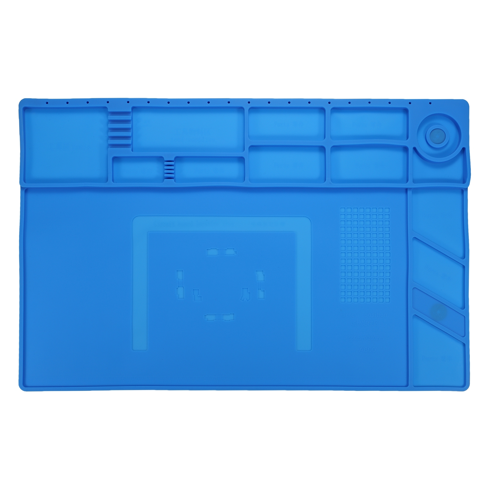 Uxcell Silicone Soldering Mat Magnetic Heat Insulation 932F 22" x 14 ...