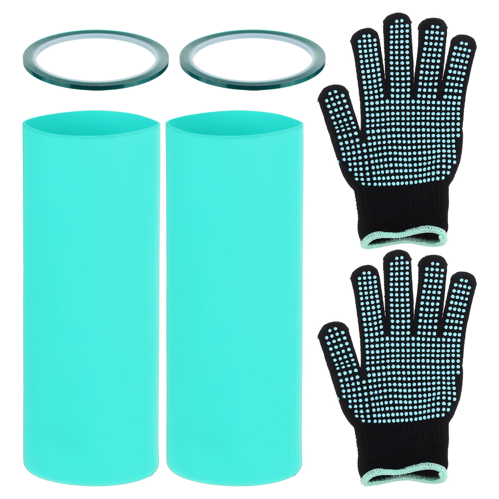 Uxcell Silicone Sublimation Tumblers Sleeve Kit for 20Oz Sublimation ...