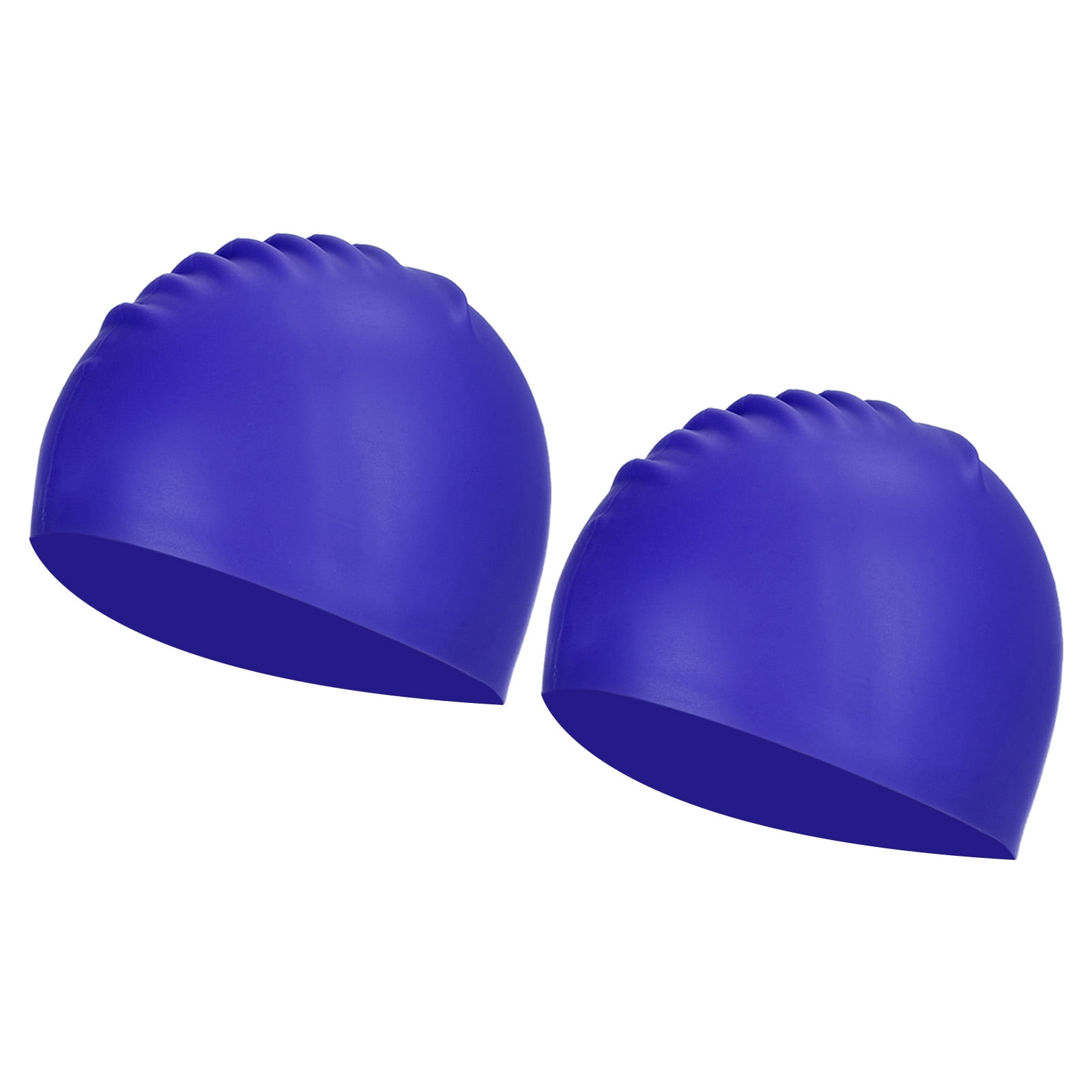 Uxcell Silicone Swim Cap, Waterproof Swimming Hat Non-Slip Adult Swim ...