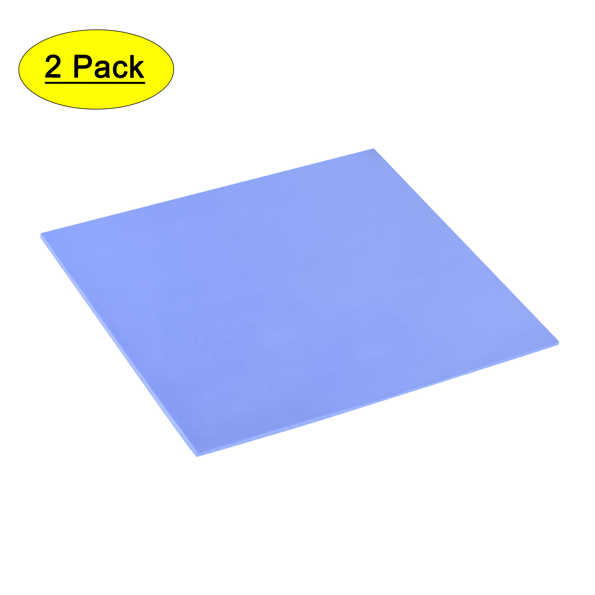 Uxcell Silicone Thermal Conductive Pads w Sticker 100mmx100mmx0.5mm ...