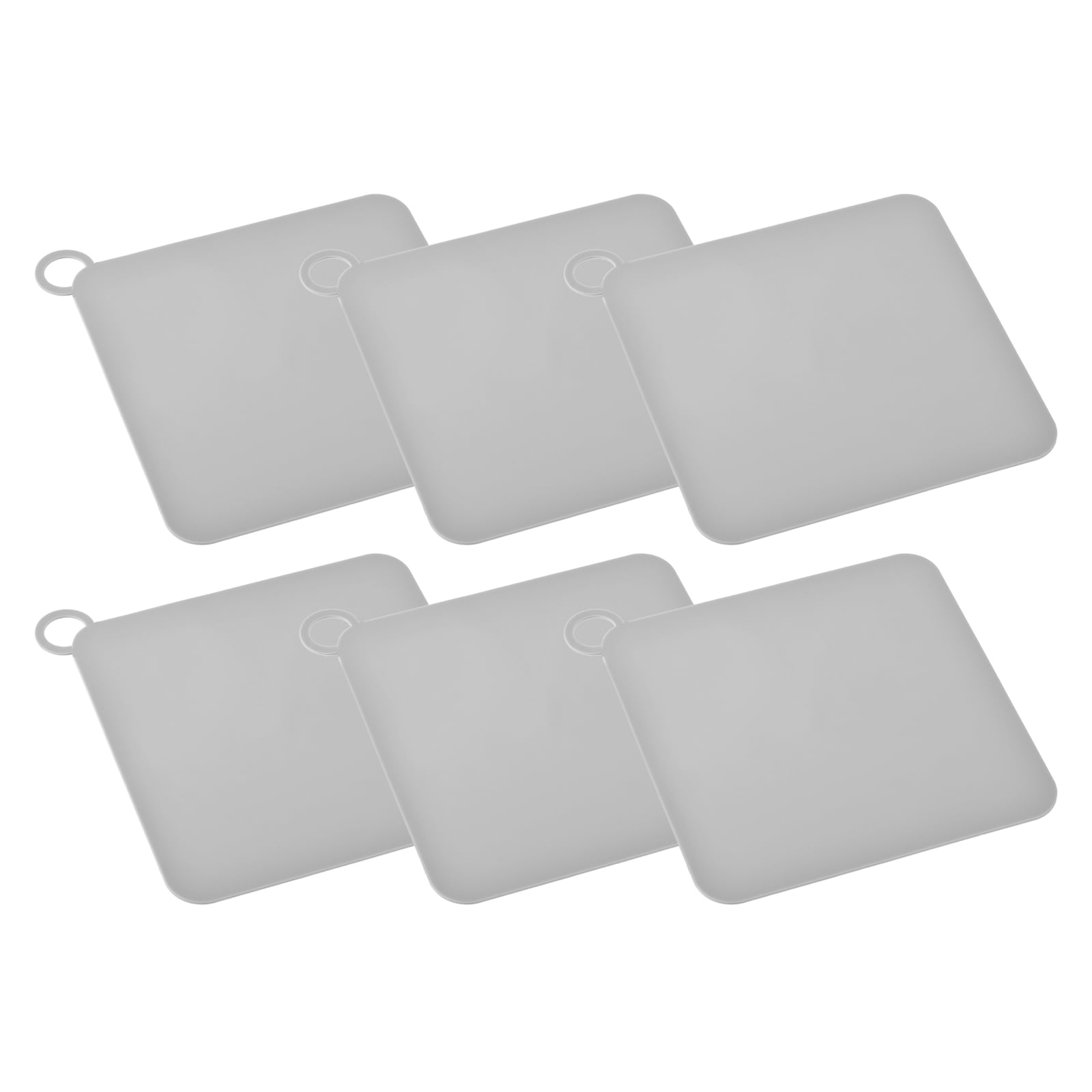 Uxcell Silicone Tub Stopper Floor Drain Cover, 8x8" Anti-Odor Mat ...