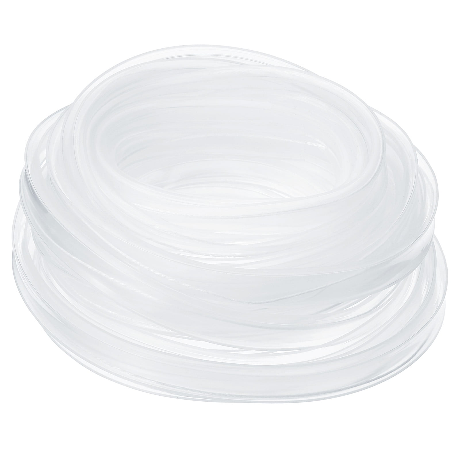 Uxcell Silicone Tube Sleeve, Flat Flexible IP67 Waterproof Protection ...