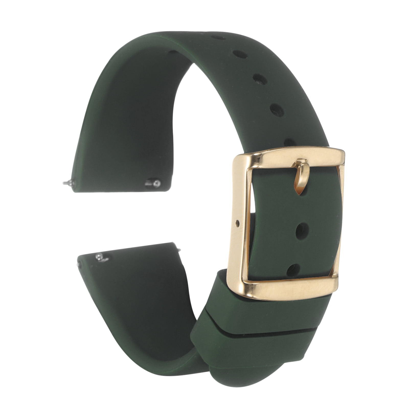 Uxcell Silicone Watch Band 20mm Quick Release Rubber Replacement Watch ...