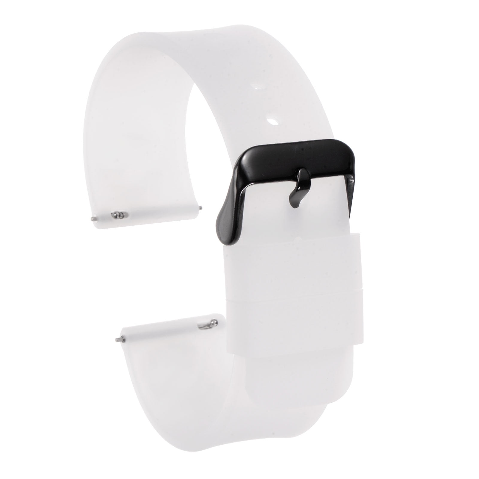 Uxcell Silicone Watch Band Quick Release Soft Rubber Watch Strap ...