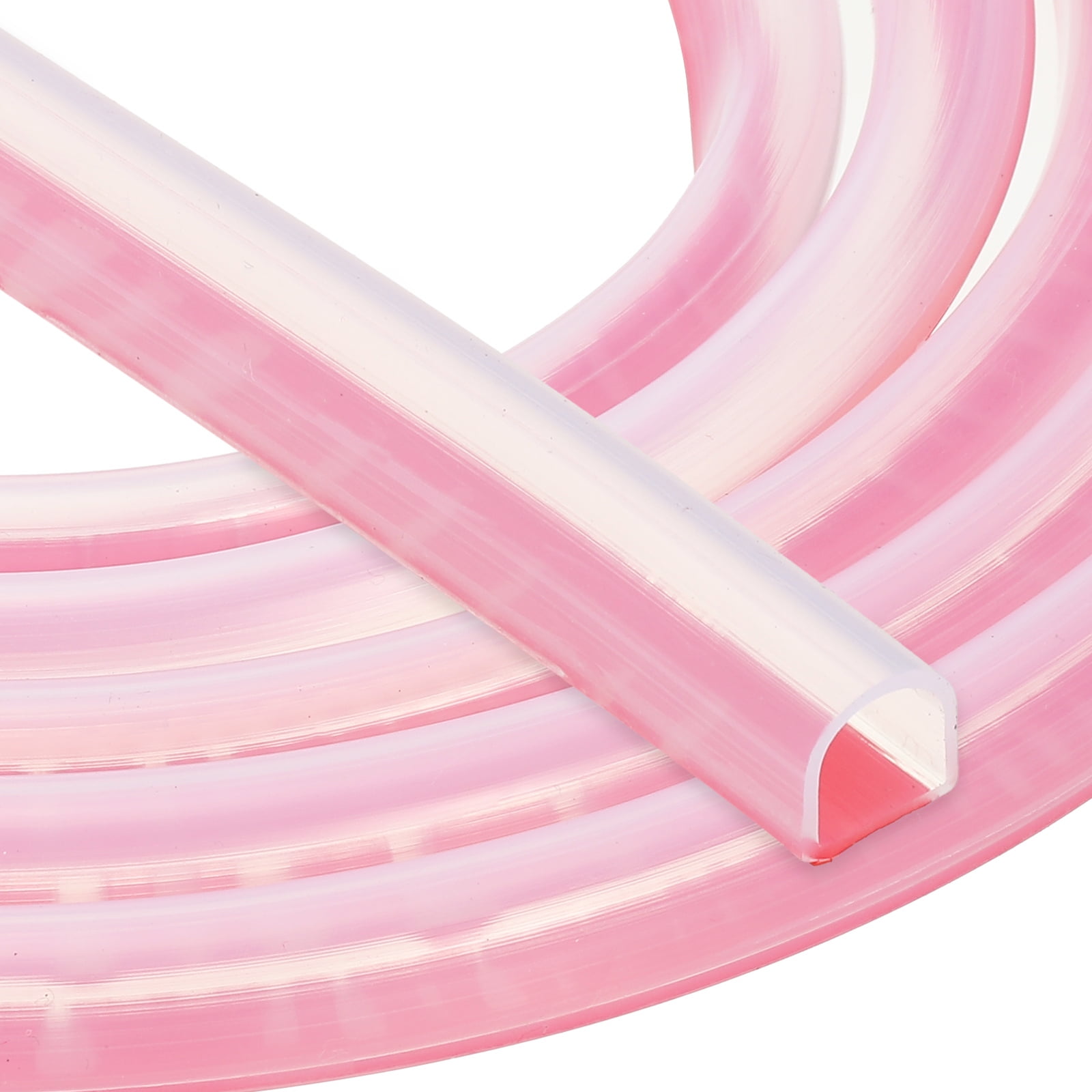 Uxcell Silicone Weather Stripping Door Seal, 19.7 ft D Shape Weather ...